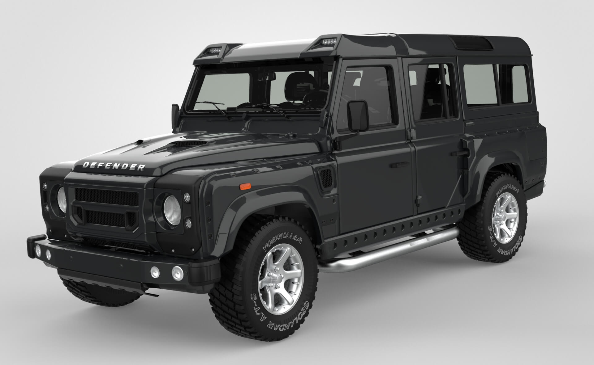 Land Rover Defender - 3D Model by Carmodels3D