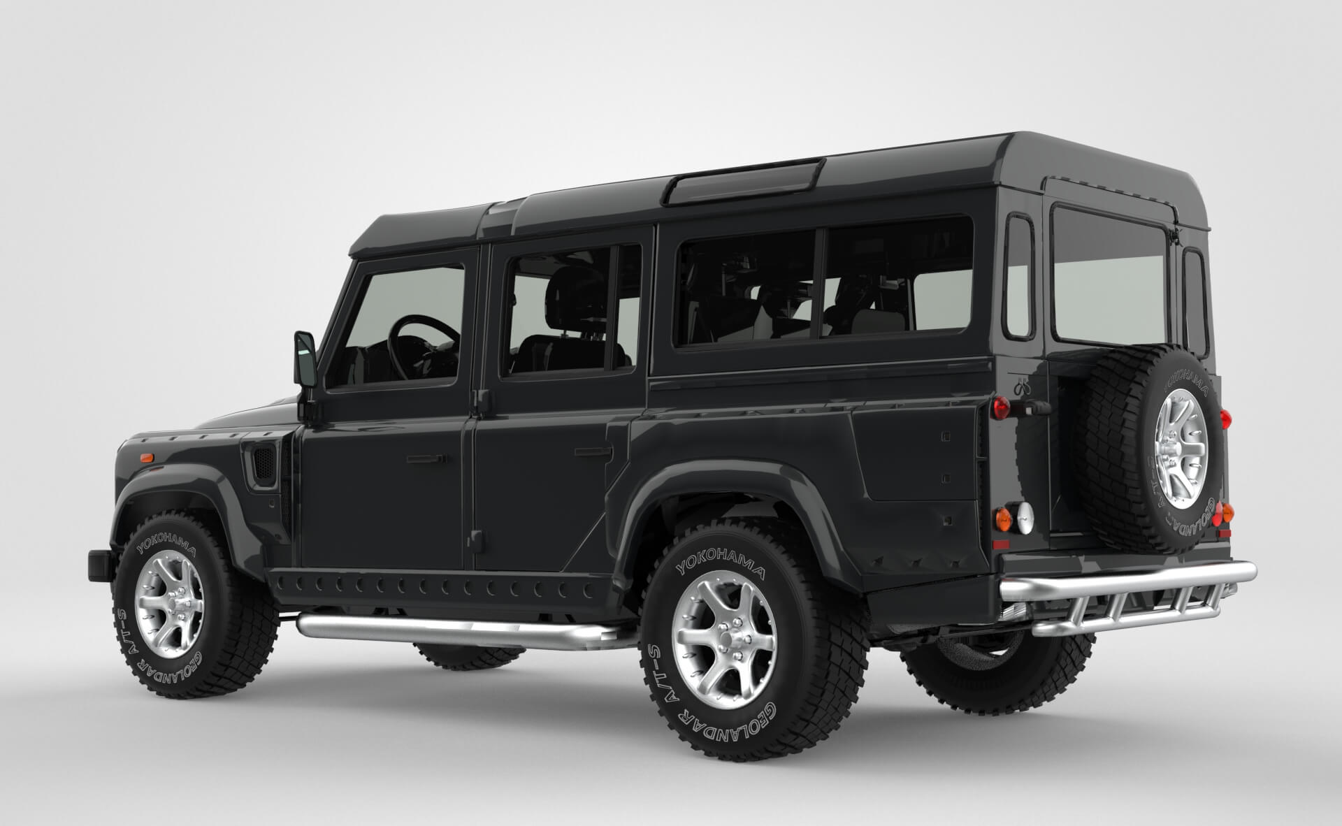 Land Rover Defender - 3D Model by Carmodels3D