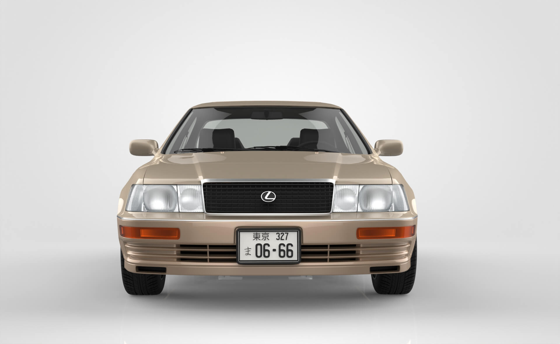 Lexus LS 400 1989 - 3D Model by Carmodels3D