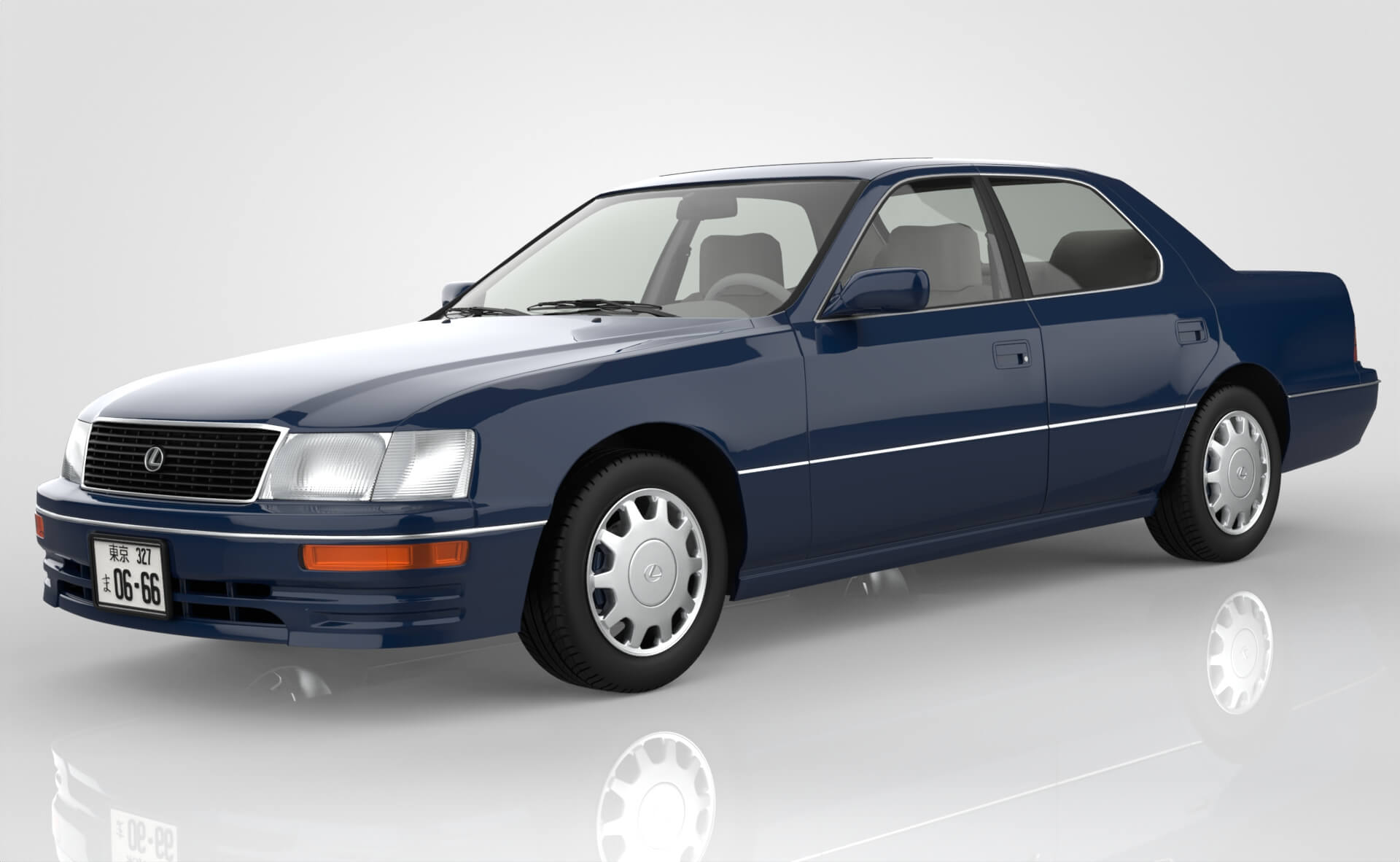 Lexus LS 400 1995 - 3D Model by Carmodels3D