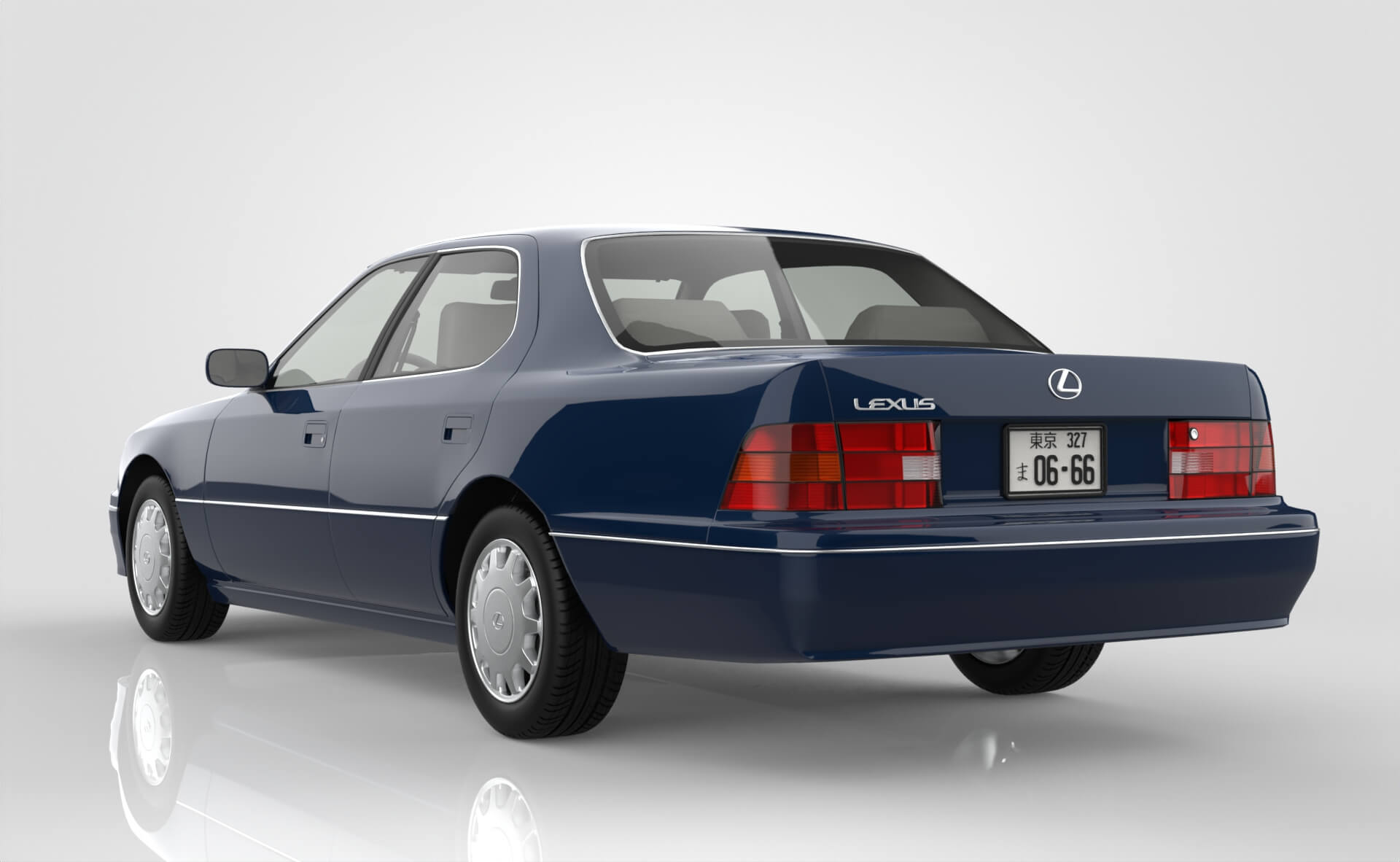 Lexus LS 400 1995 - 3D Model by Carmodels3D