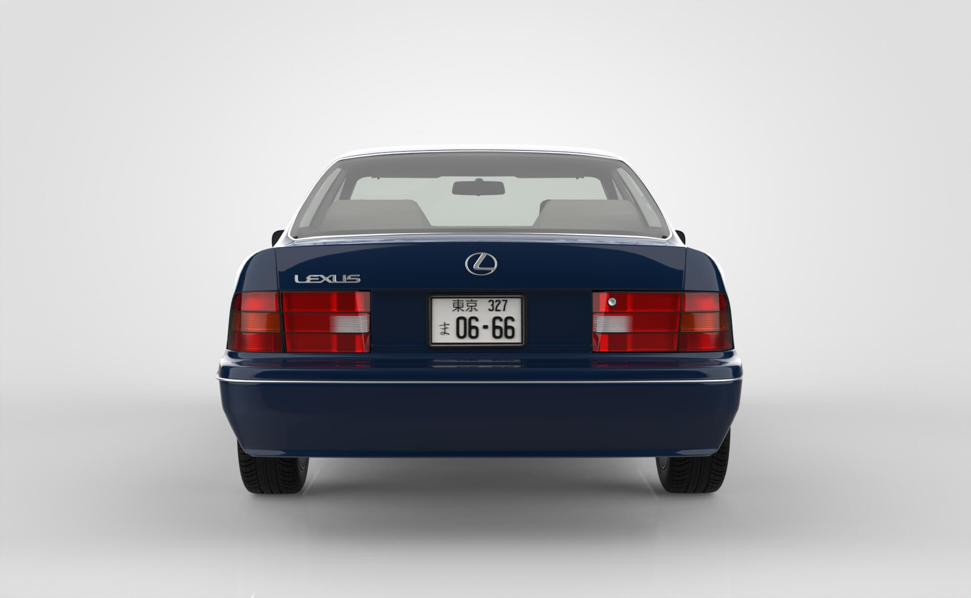 Lexus LS 400 1995 - 3D Model by Carmodels3D