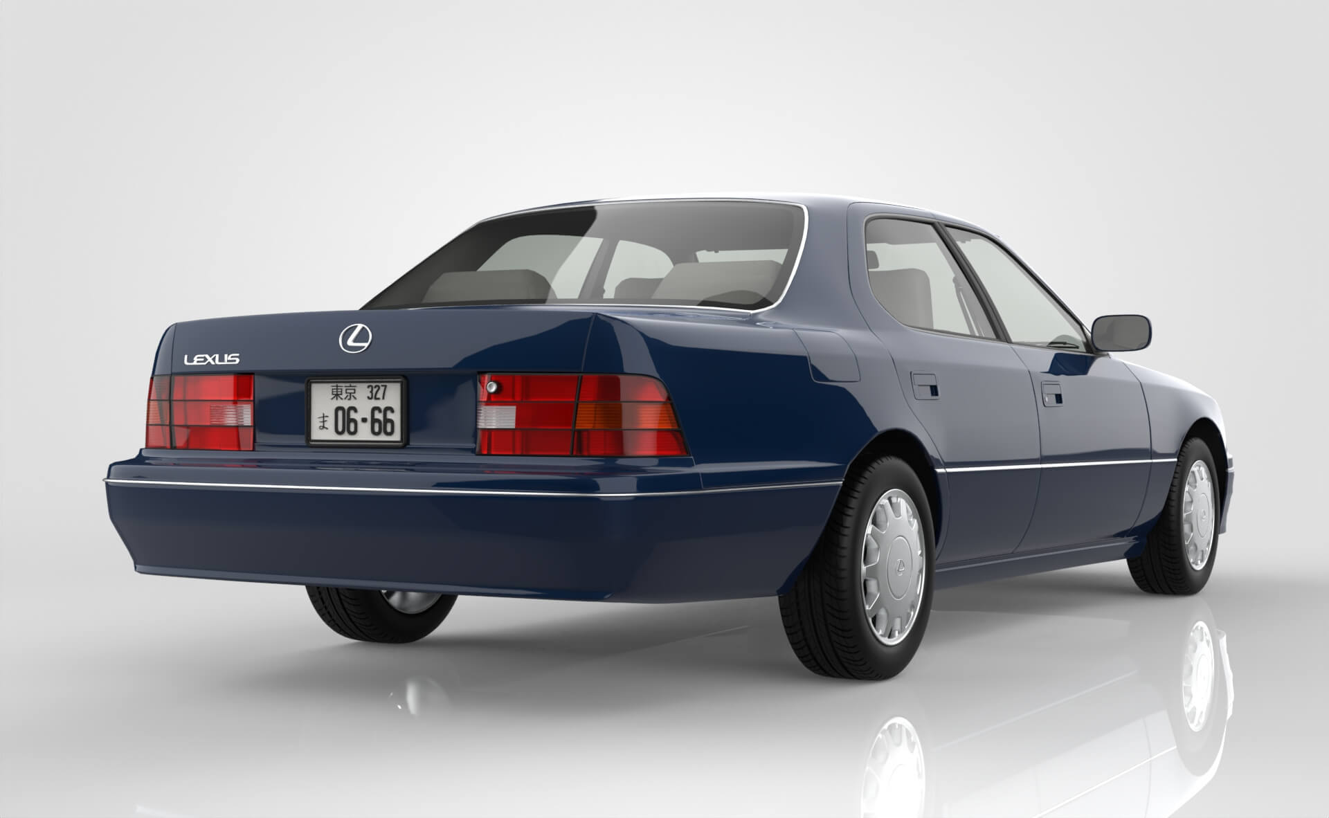 Lexus LS 400 1995 - 3D Model by Carmodels3D