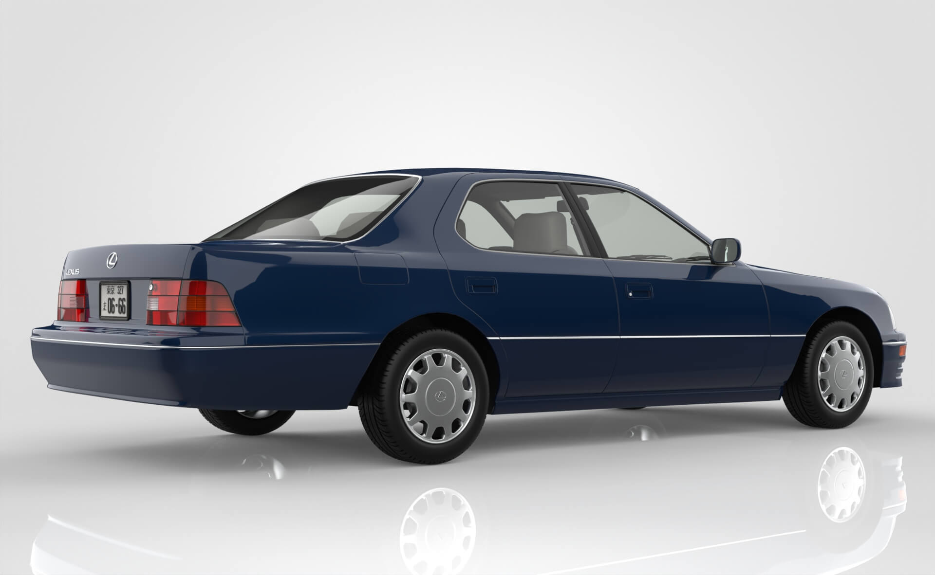 Lexus LS 400 1995 - 3D Model by Carmodels3D