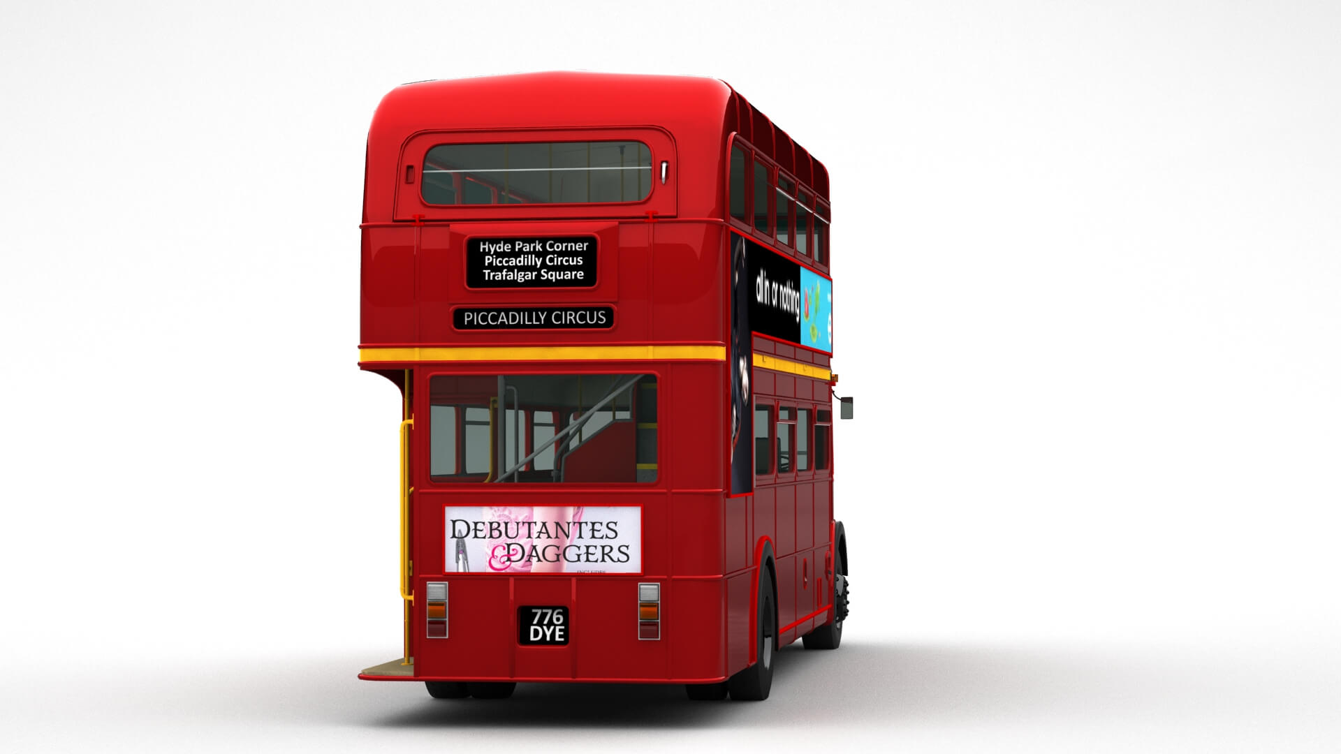 London Double Decker Bus - 3D Model by Carmodels3D