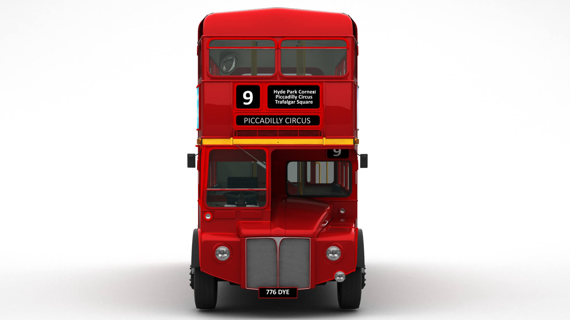 London Double Decker Bus - 3D Model by Carmodels3D