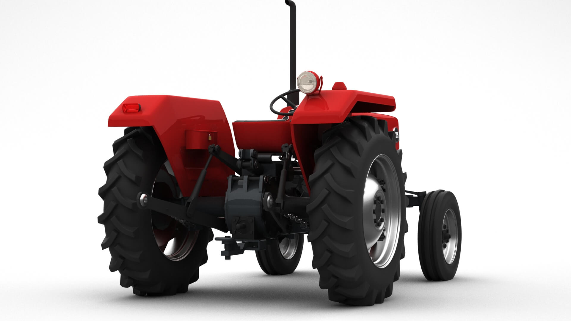 Massey Ferguson 135 - 1965 3D Model by Carmodels3D