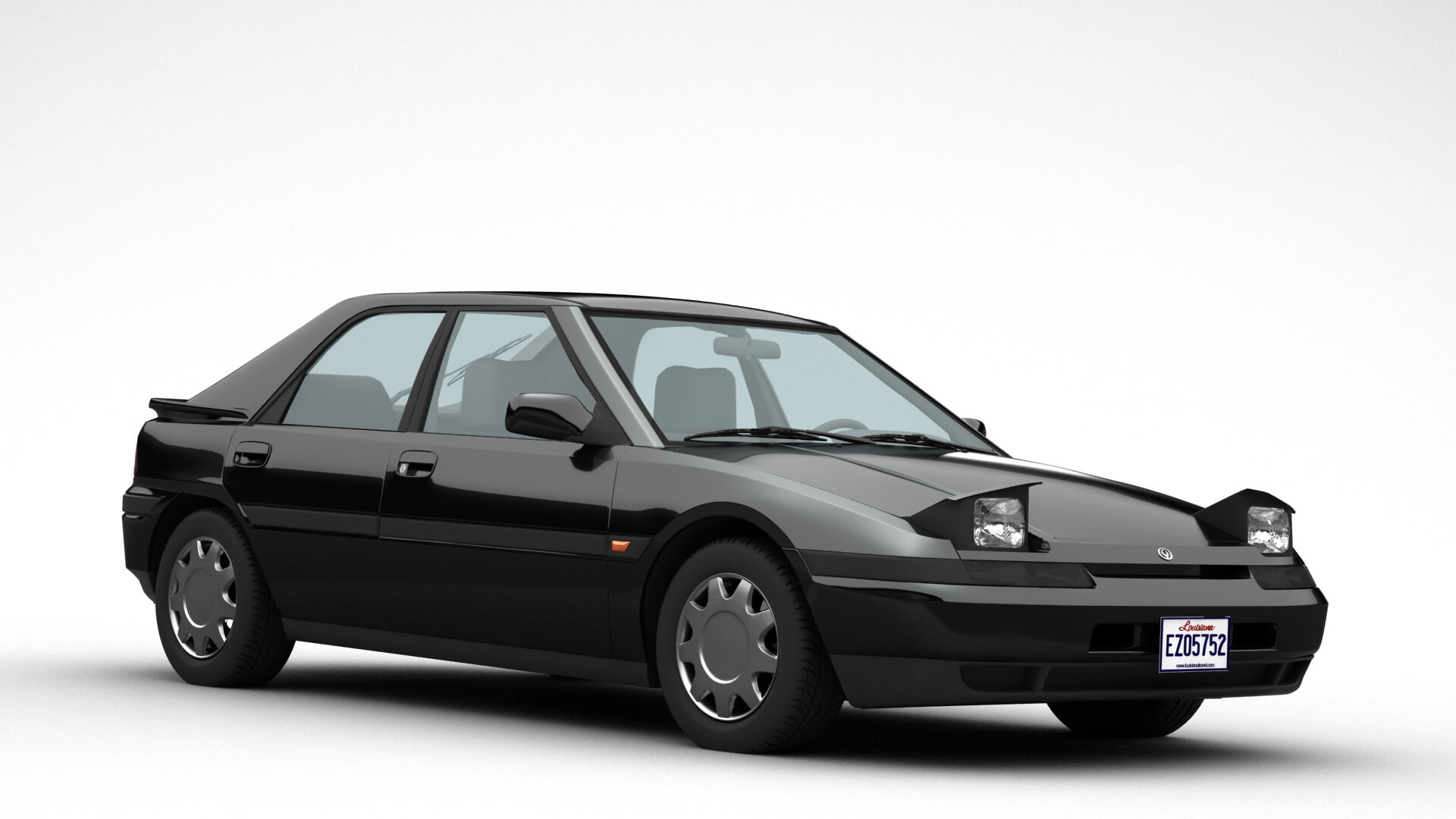 Mazda 323 F 1991 - 3D Model by Carmodels3D