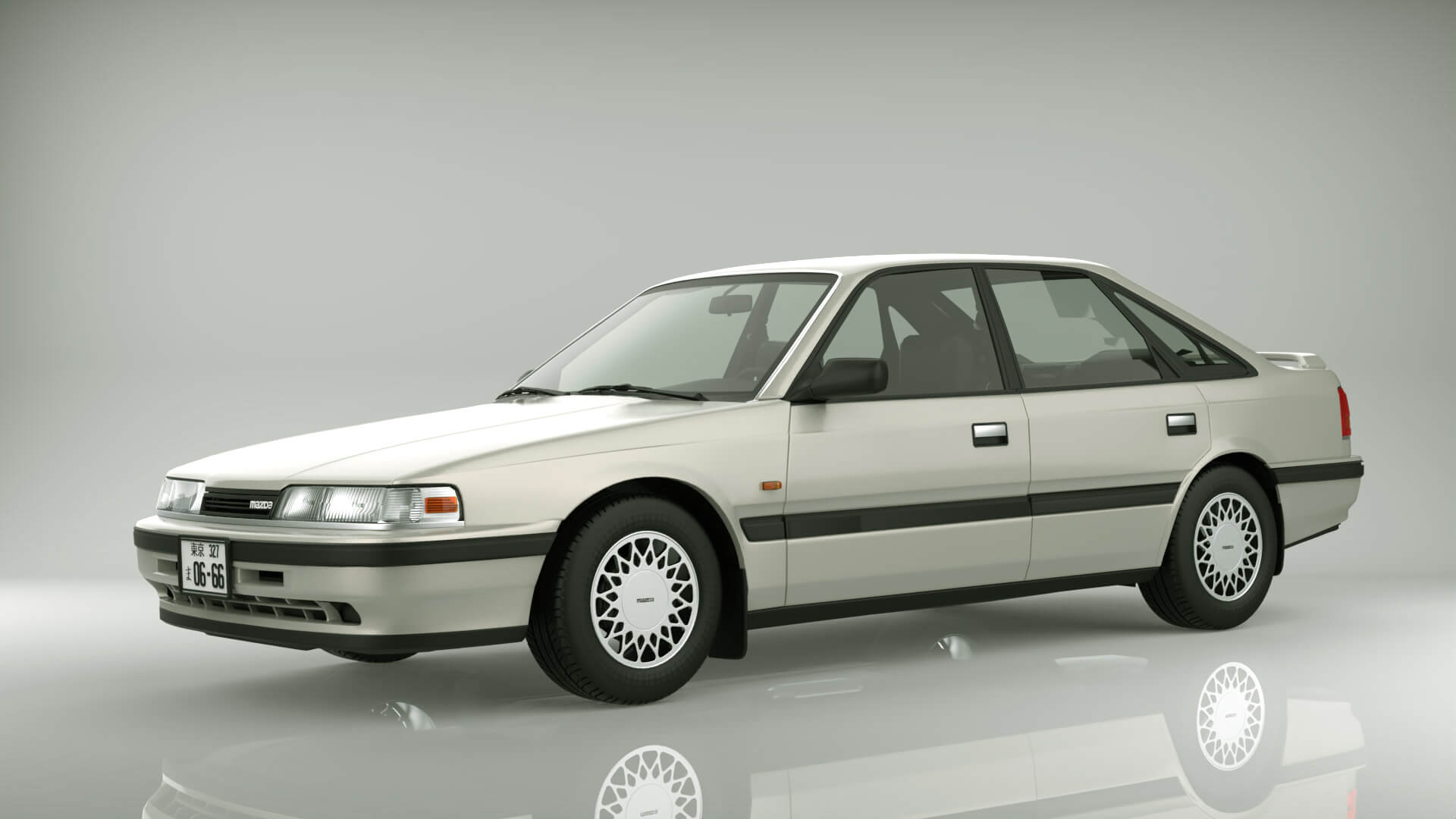 Mazda 626 HB 1990 - 3D Model by Carmodels3D