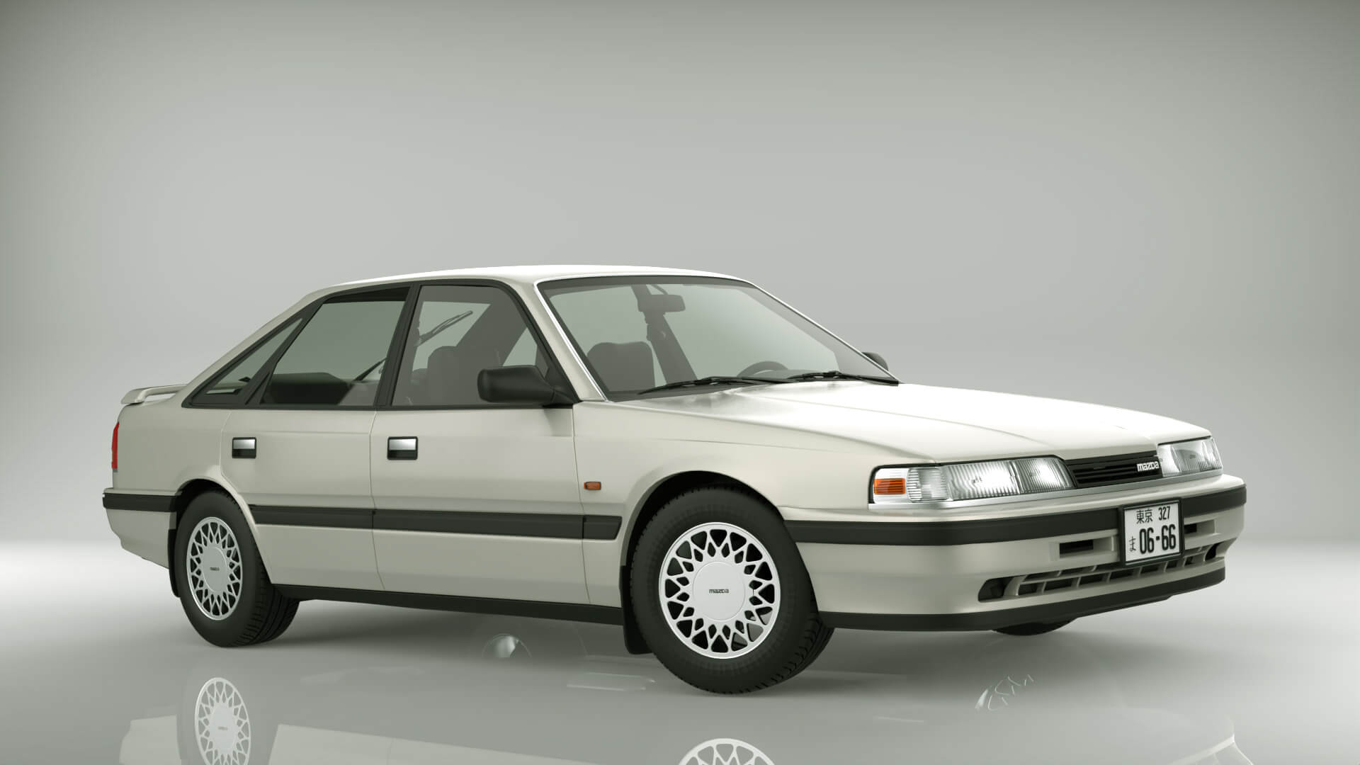 Mazda 626 HB 1990 - 3D Model by Carmodels3D