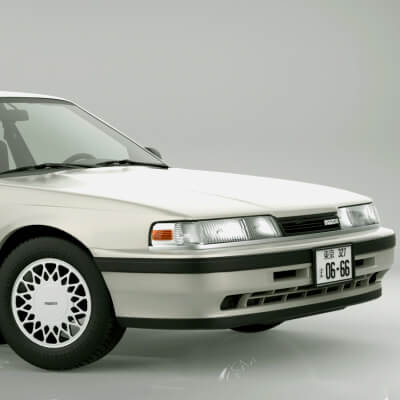 Mazda 626 HB 1990 - 3D Model by Carmodels3D