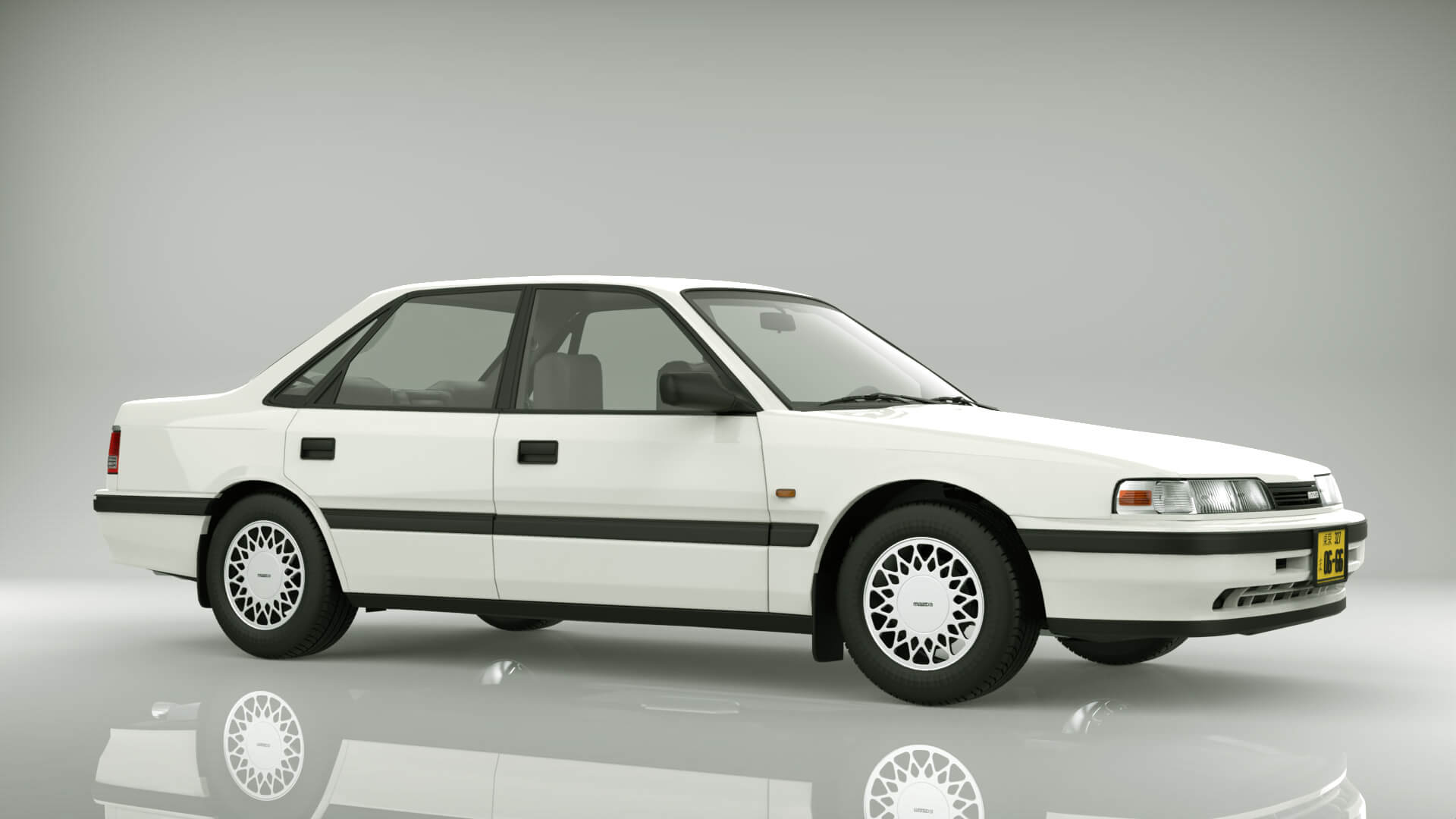 Mazda 626 Sedan 1990 - 3D Model by Carmodels3D