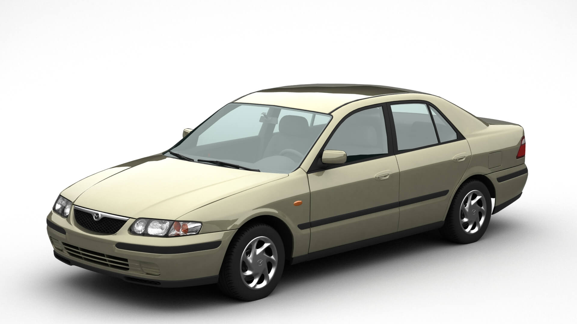 Mazda 626 Sedan - 3D Model by Carmodels3D