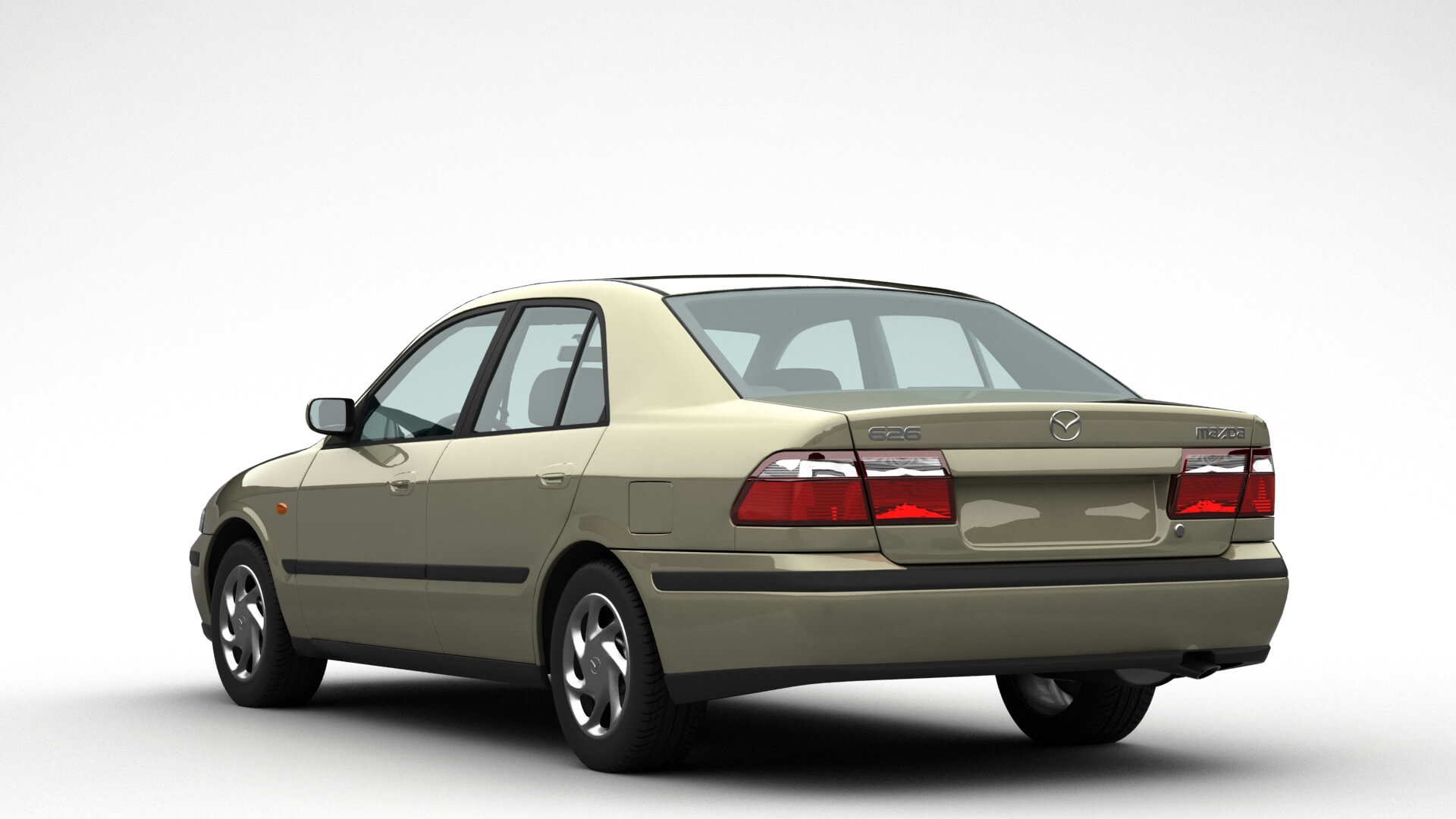 Mazda 626 Sedan - 3D Model by Carmodels3D