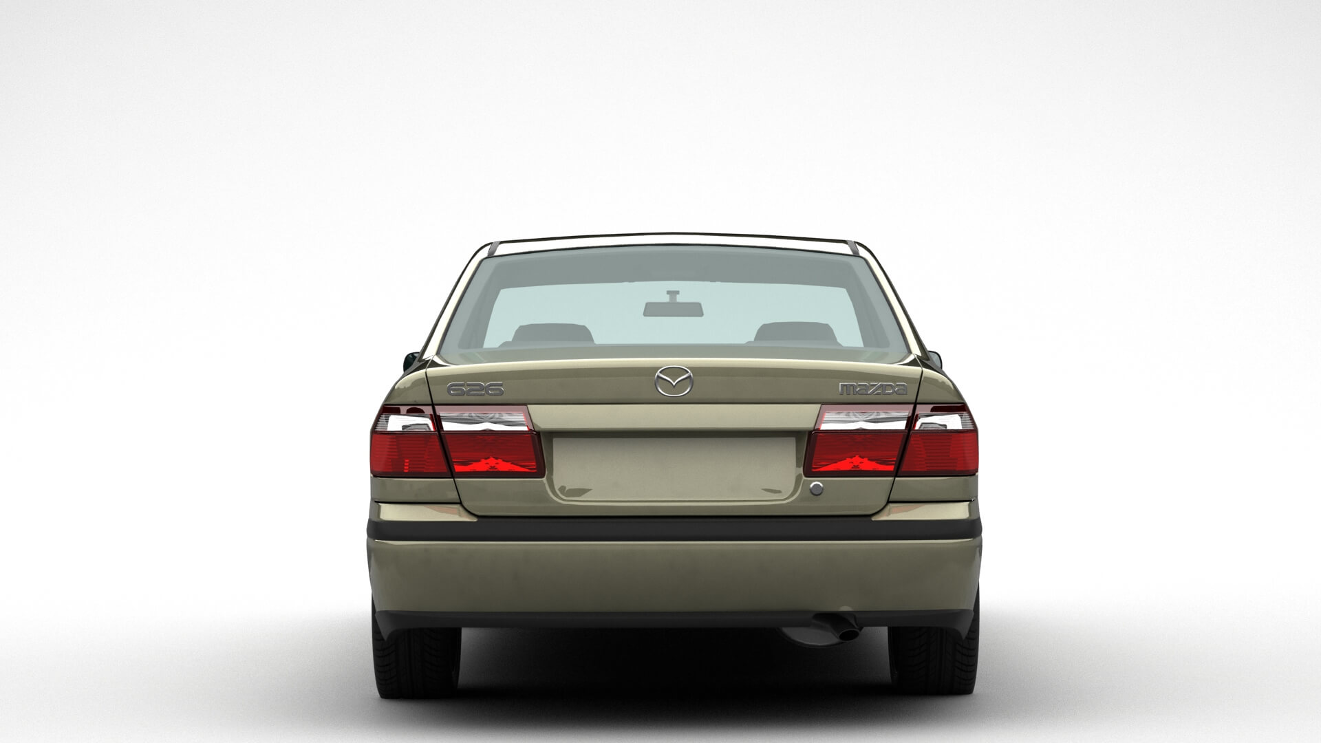 Mazda 626 Sedan - 3D Model by Carmodels3D