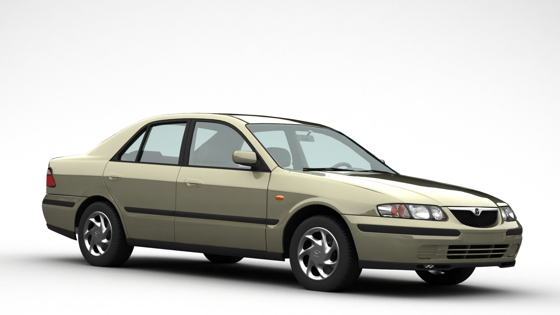 Mazda 626 Sedan - 3D Model by Carmodels3D