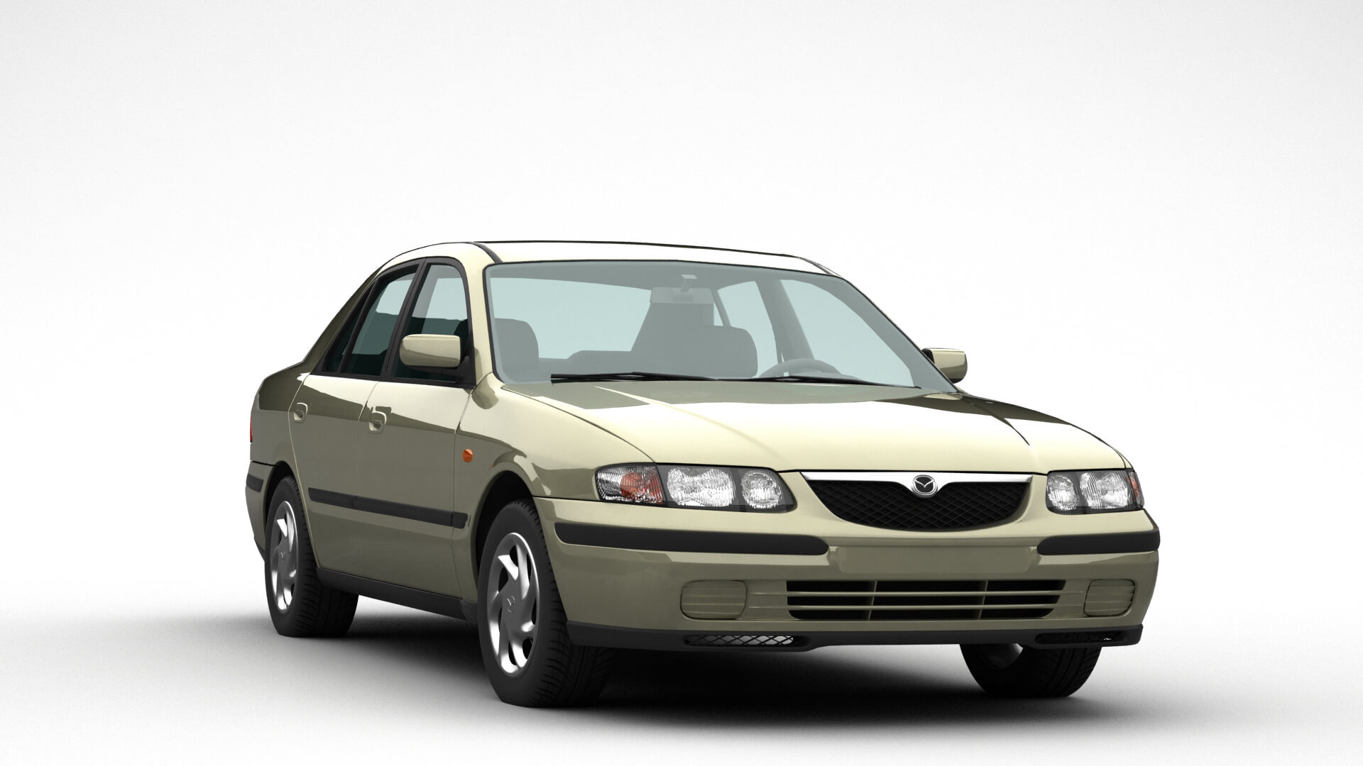 Mazda 626 Sedan - 3D Model by Carmodels3D
