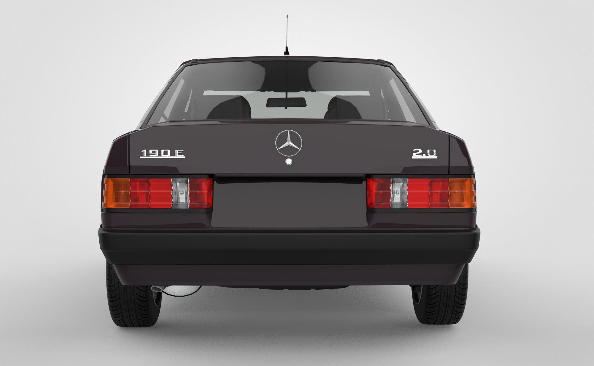 Mercedes Benz 190E 1990 W201 - 3D Model by Carmodels3D