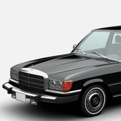 Mercedes Benz 350 SE V2 - 3D Model by Carmodels3D