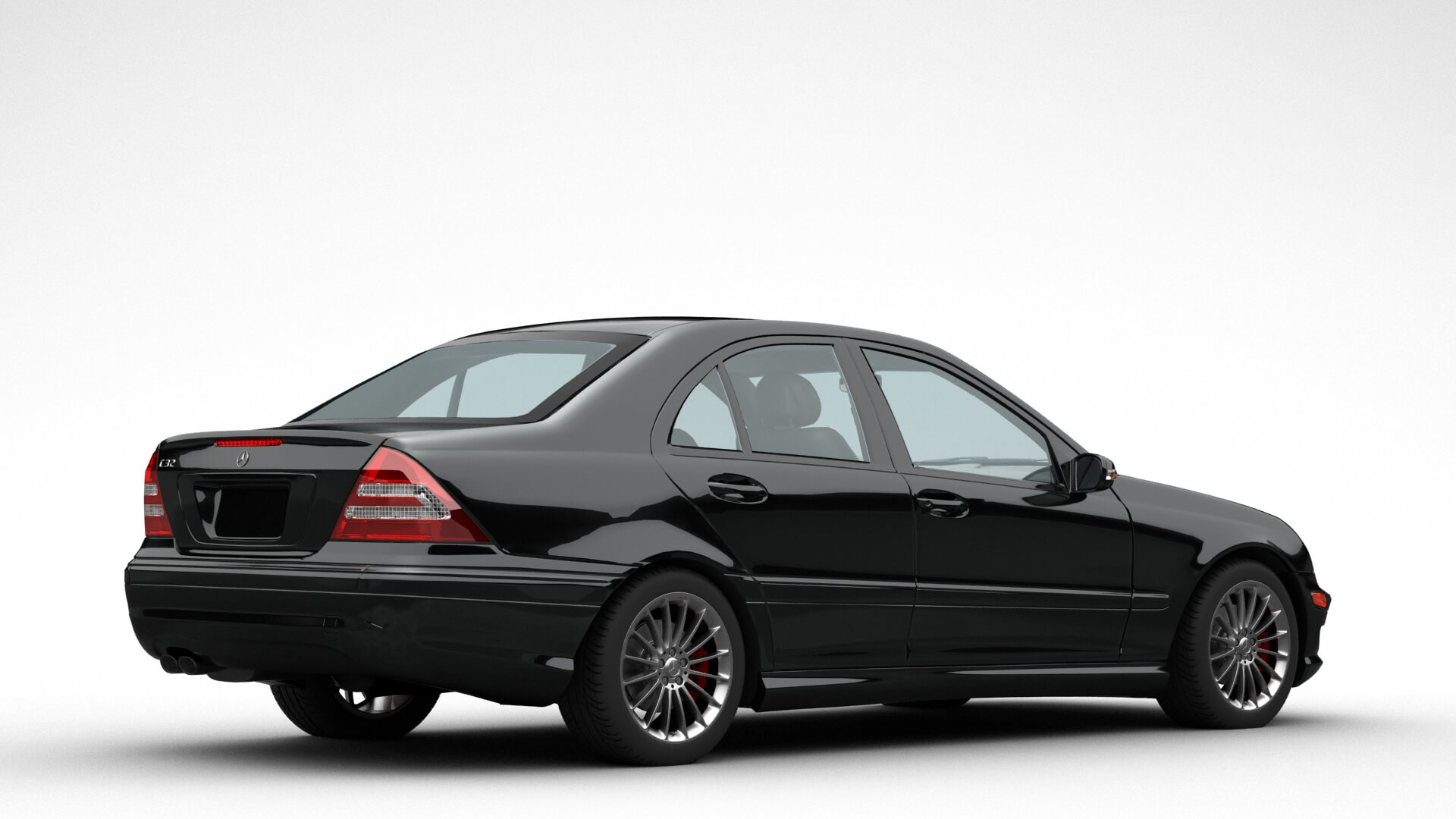 Mercedes Benz C-Class W203 3D Model by Carmodels3D