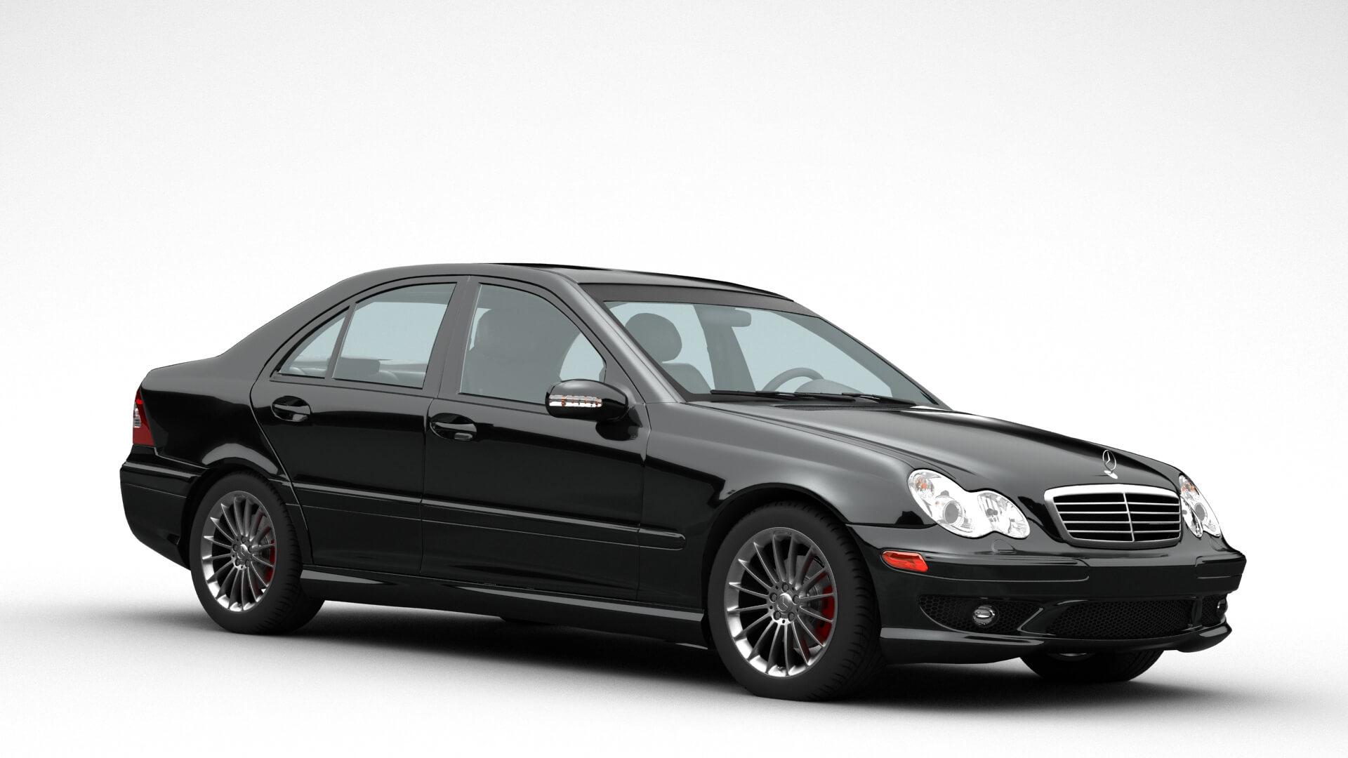 Mercedes Benz C-Class W203 3D Model by Carmodels3D