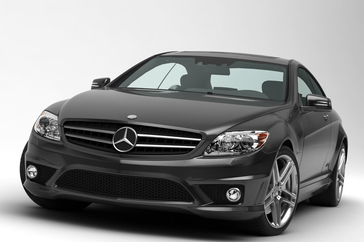 Mercedes Benz CL65 Coupe - 3D Model by Carmodels3D