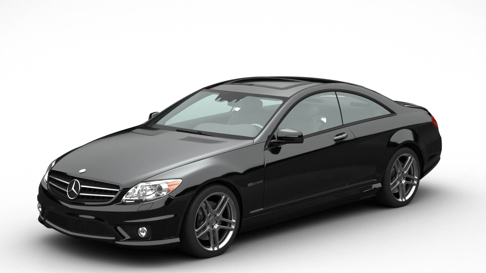 Mercedes Benz CL65 Coupe - 3D Model by Carmodels3D