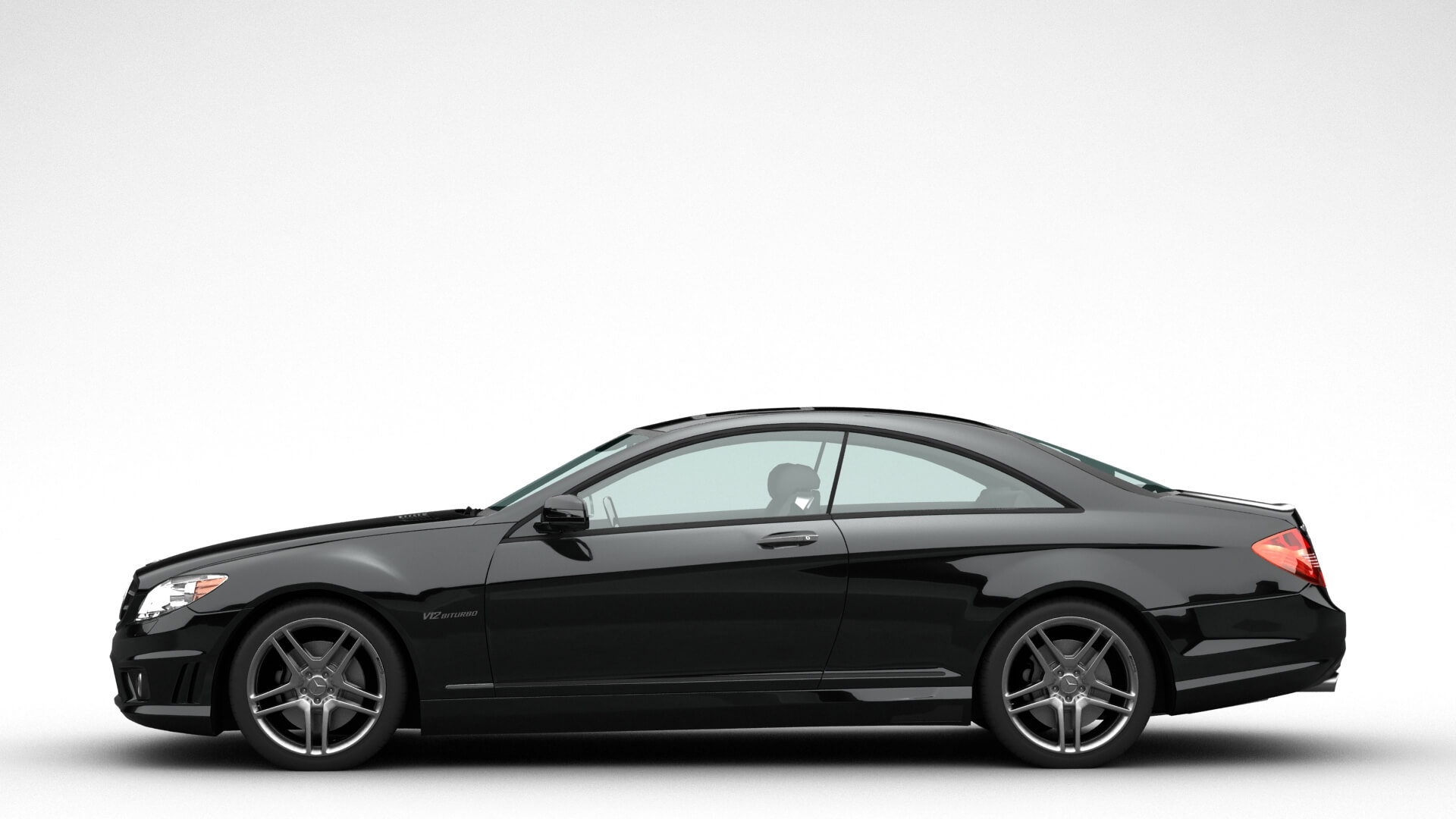 Mercedes Benz CL65 Coupe - 3D Model by Carmodels3D