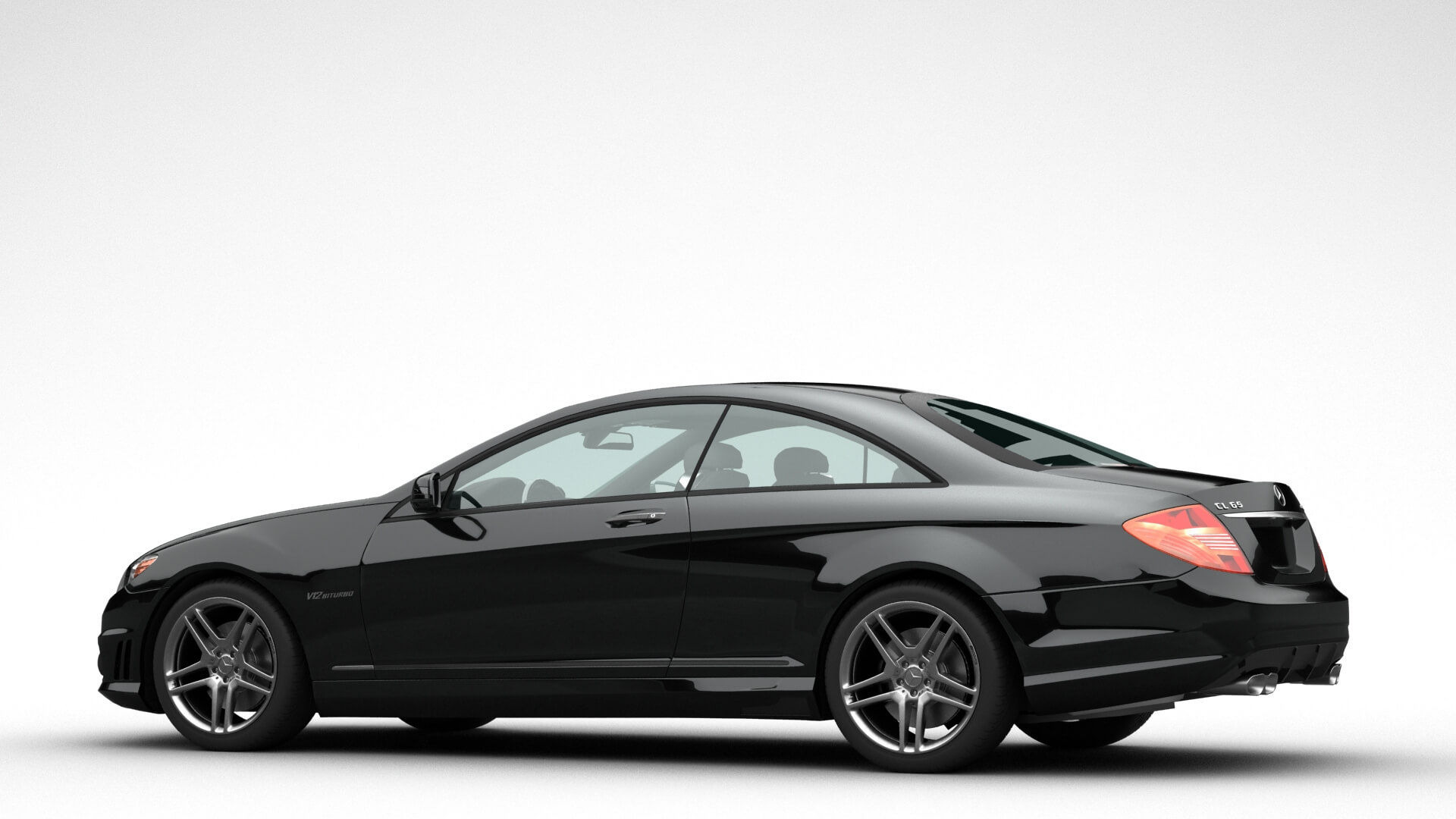 Mercedes Benz CL65 Coupe - 3D Model by Carmodels3D