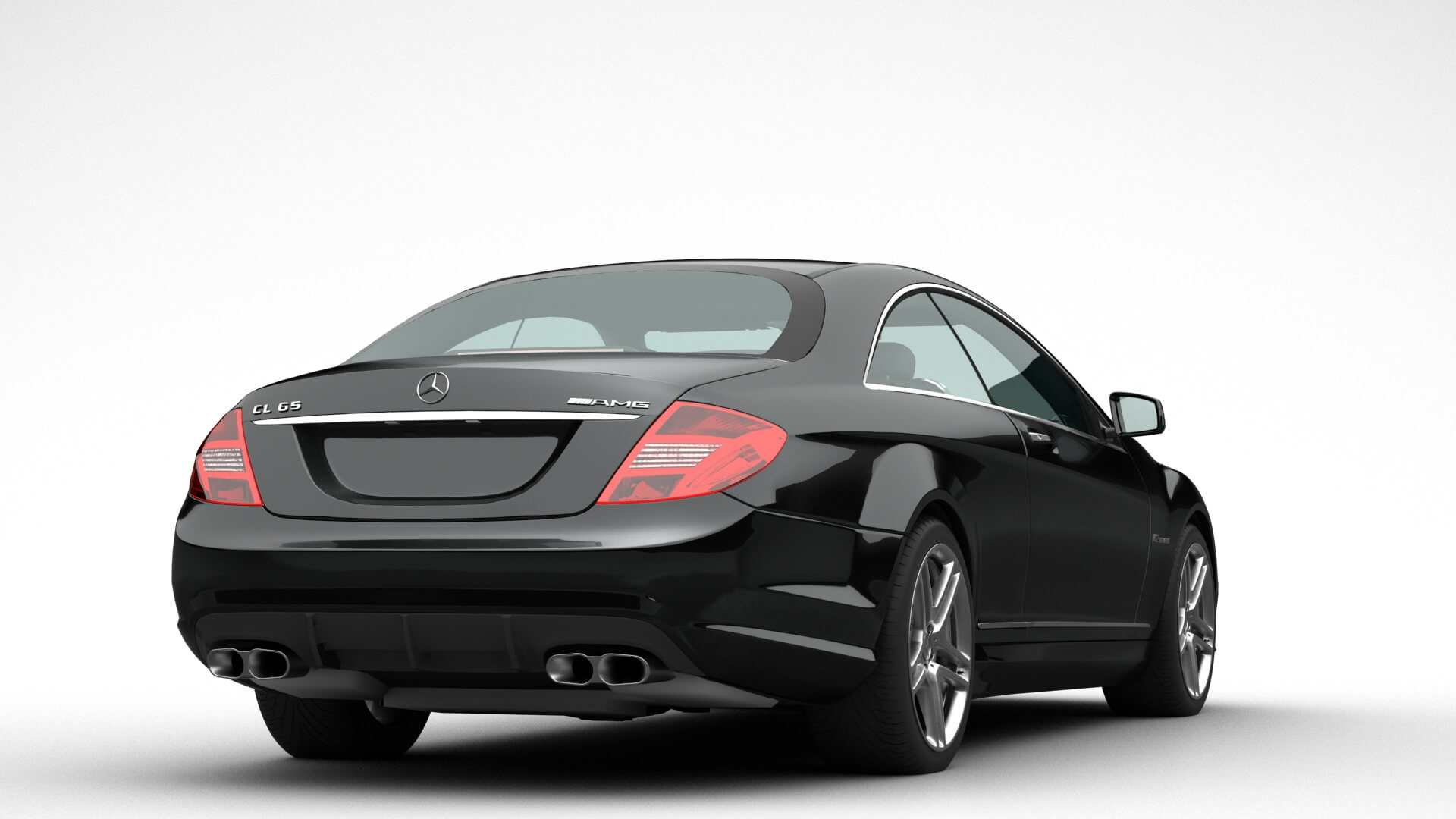 Mercedes Benz CL65 Coupe - 3D Model by Carmodels3D