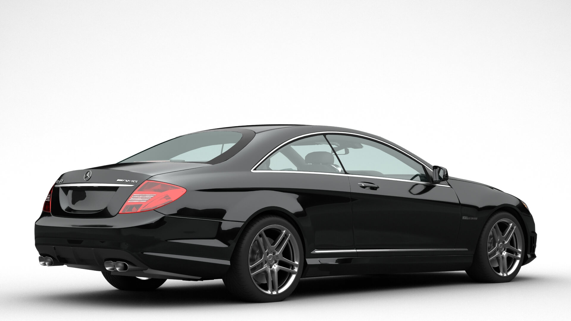 Mercedes Benz CL65 Coupe - 3D Model by Carmodels3D
