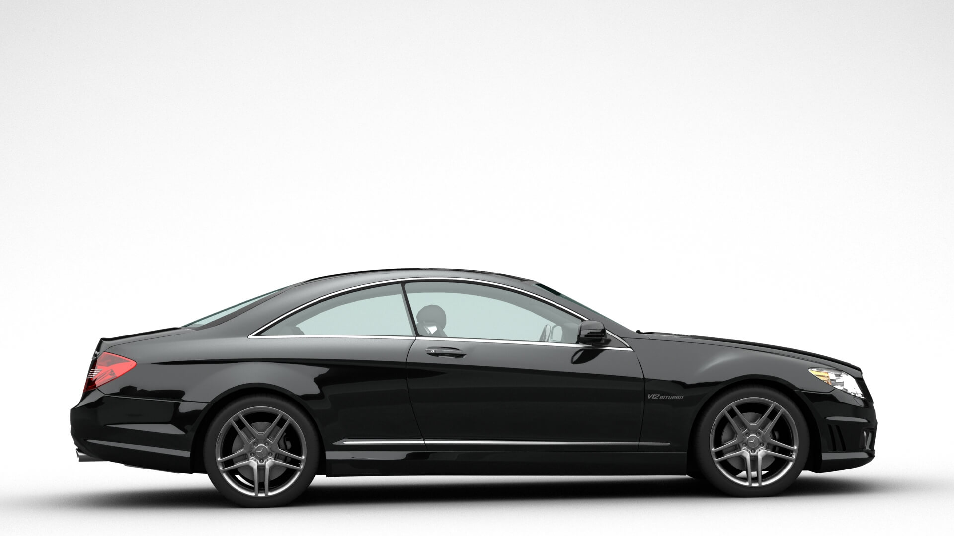 Mercedes Benz CL65 Coupe - 3D Model by Carmodels3D