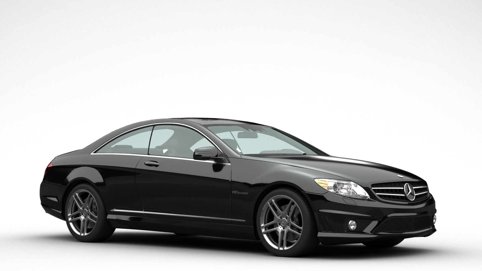 Mercedes Benz CL65 Coupe - 3D Model by Carmodels3D