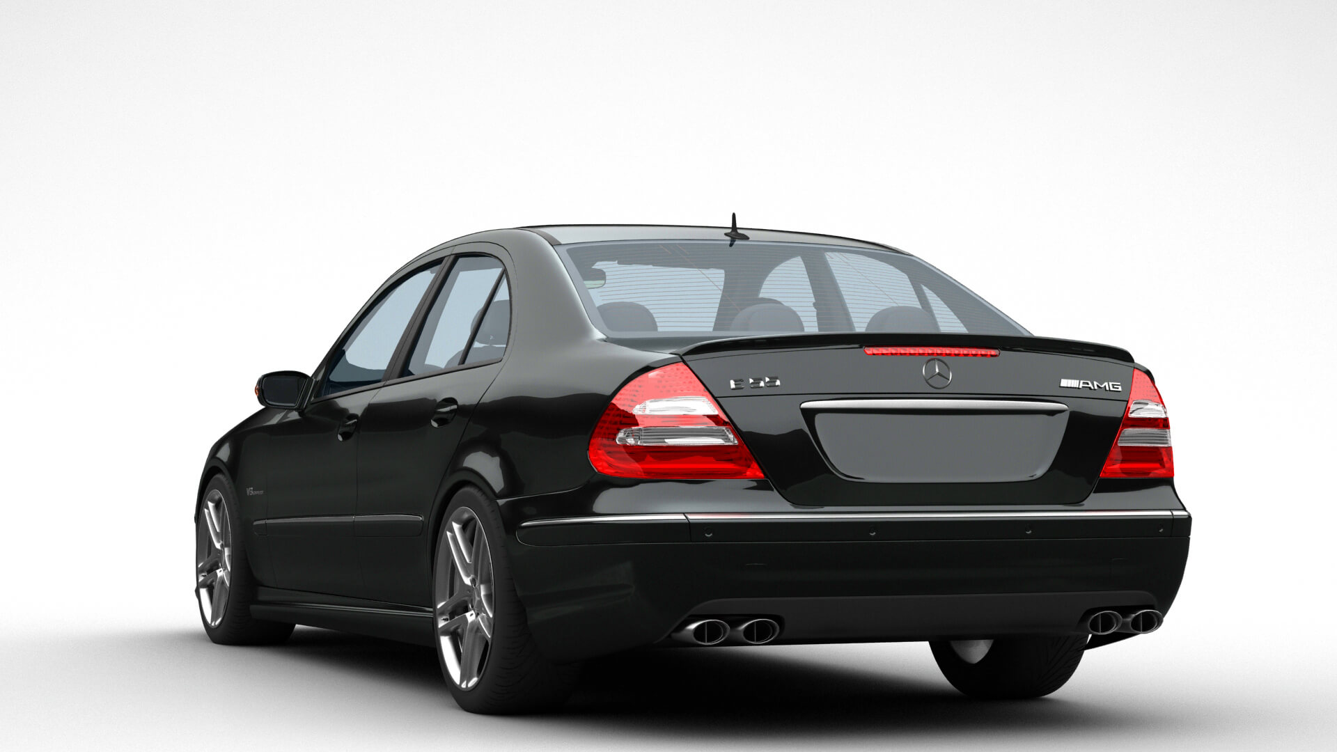 Mercedes Benz E 55 AMG W211 - 3D Model by Carmodels3D