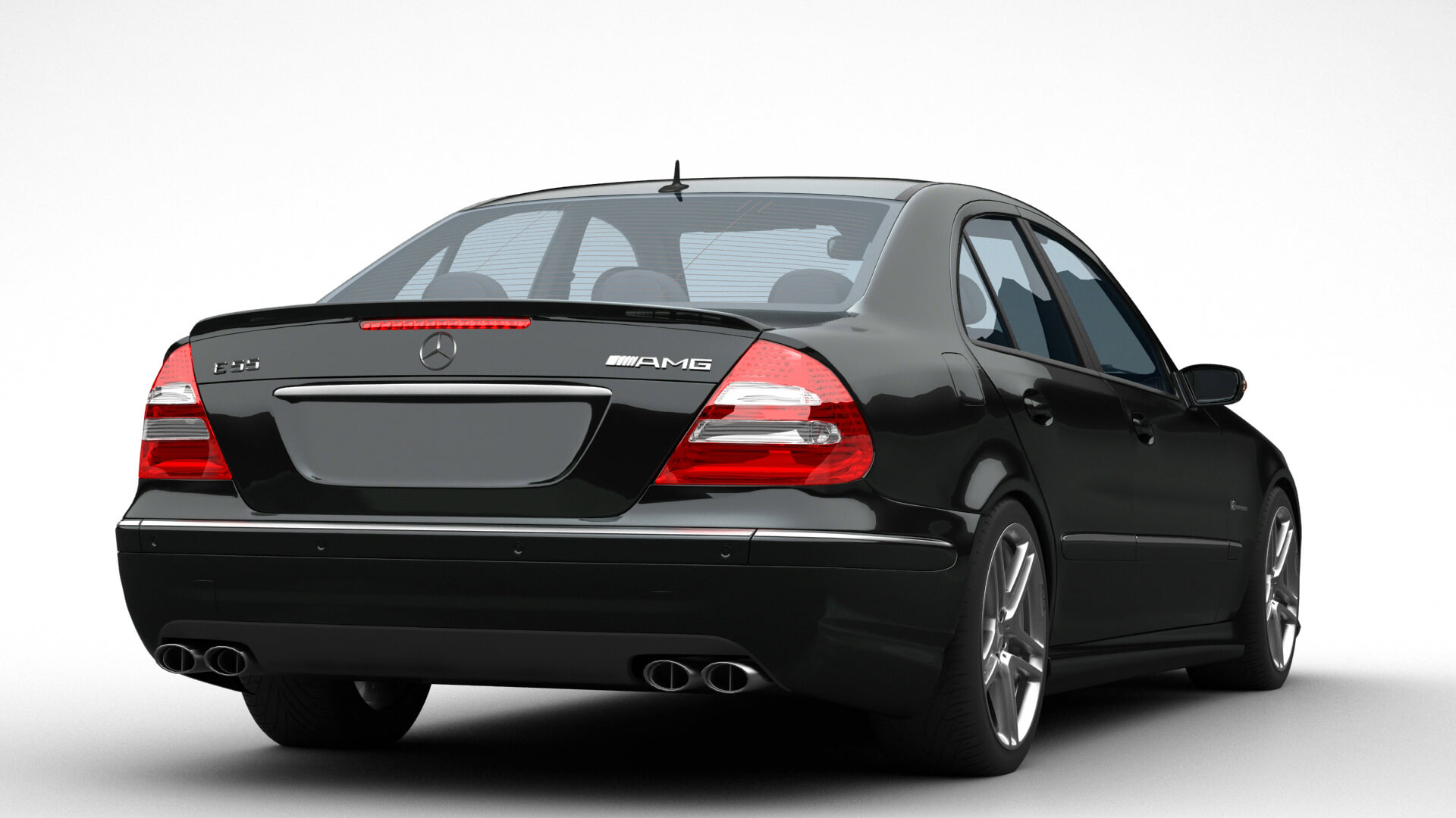 Mercedes Benz E 55 AMG W211 - 3D Model by Carmodels3D