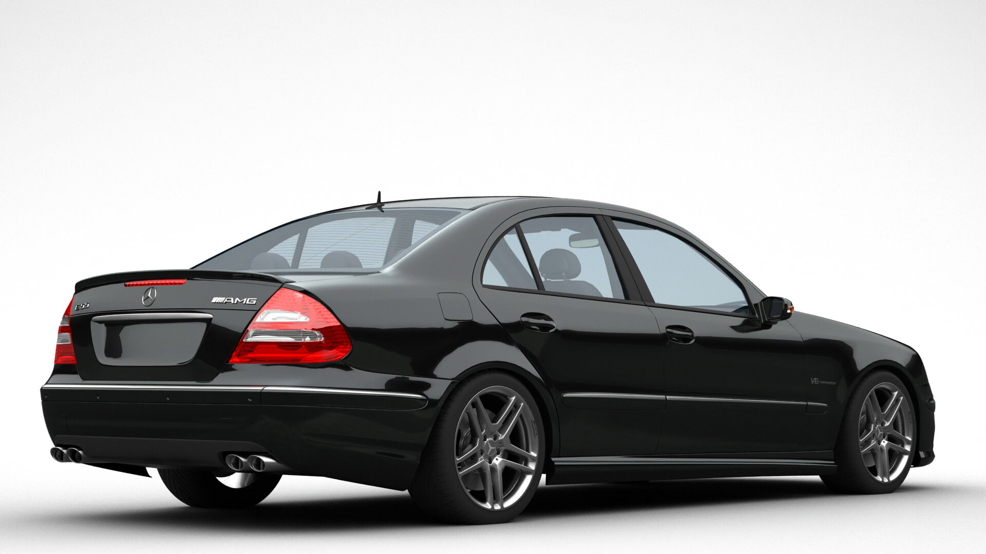 Mercedes Benz E 55 AMG W211 - 3D Model by Carmodels3D