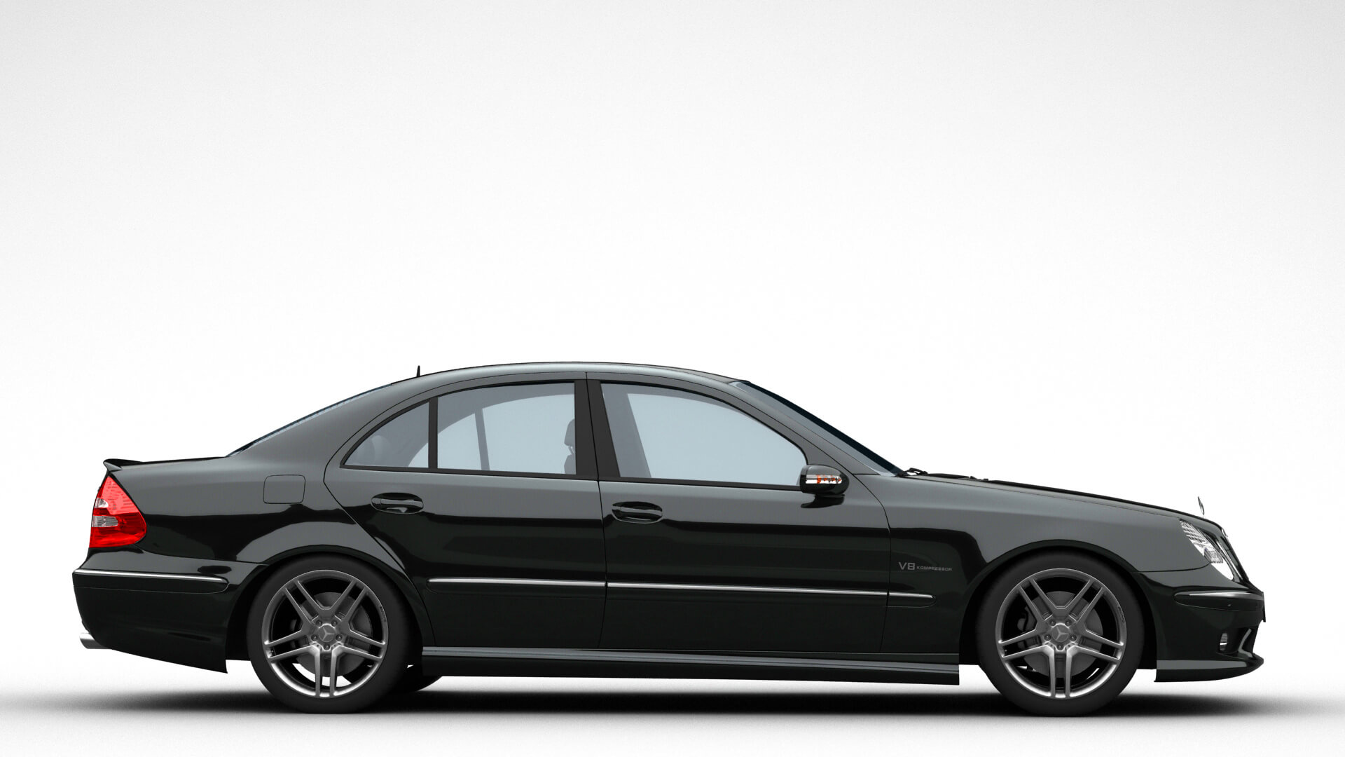 Mercedes Benz E 55 AMG W211 - 3D Model by Carmodels3D