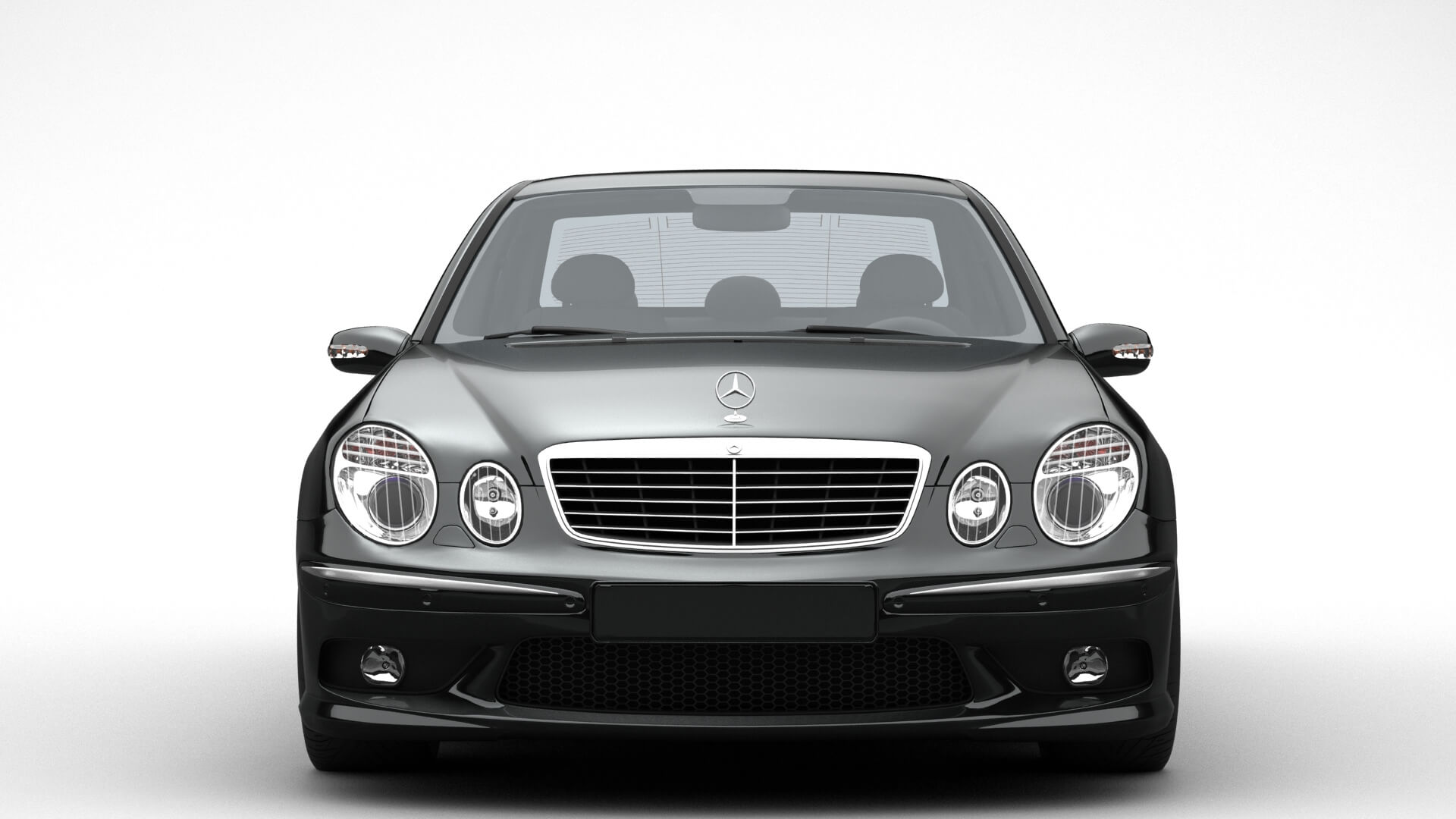 Mercedes Benz E 55 AMG W211 - 3D Model by Carmodels3D