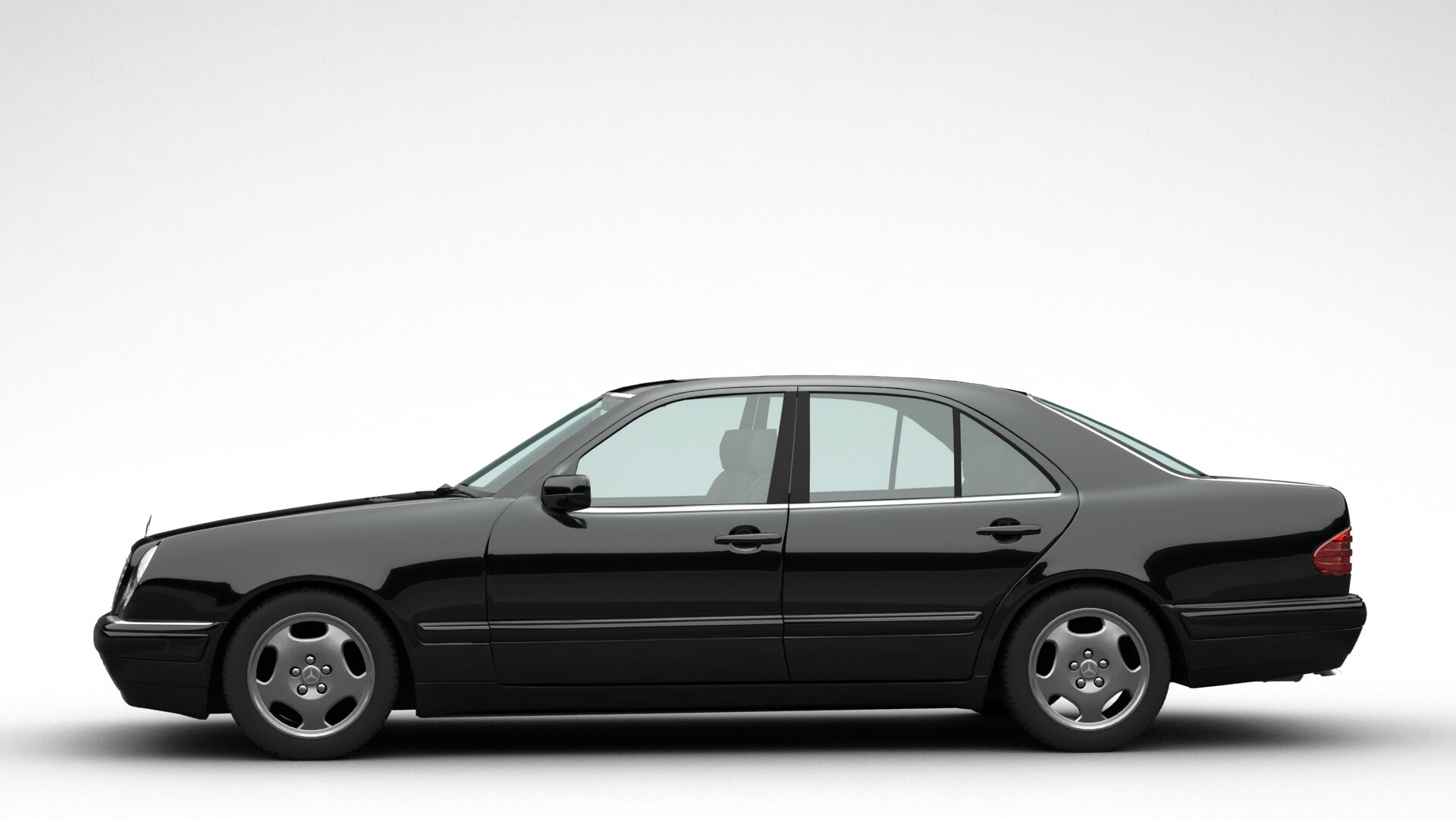 Mercedes Benz E-Class W210 3D Model by Carmodels3D