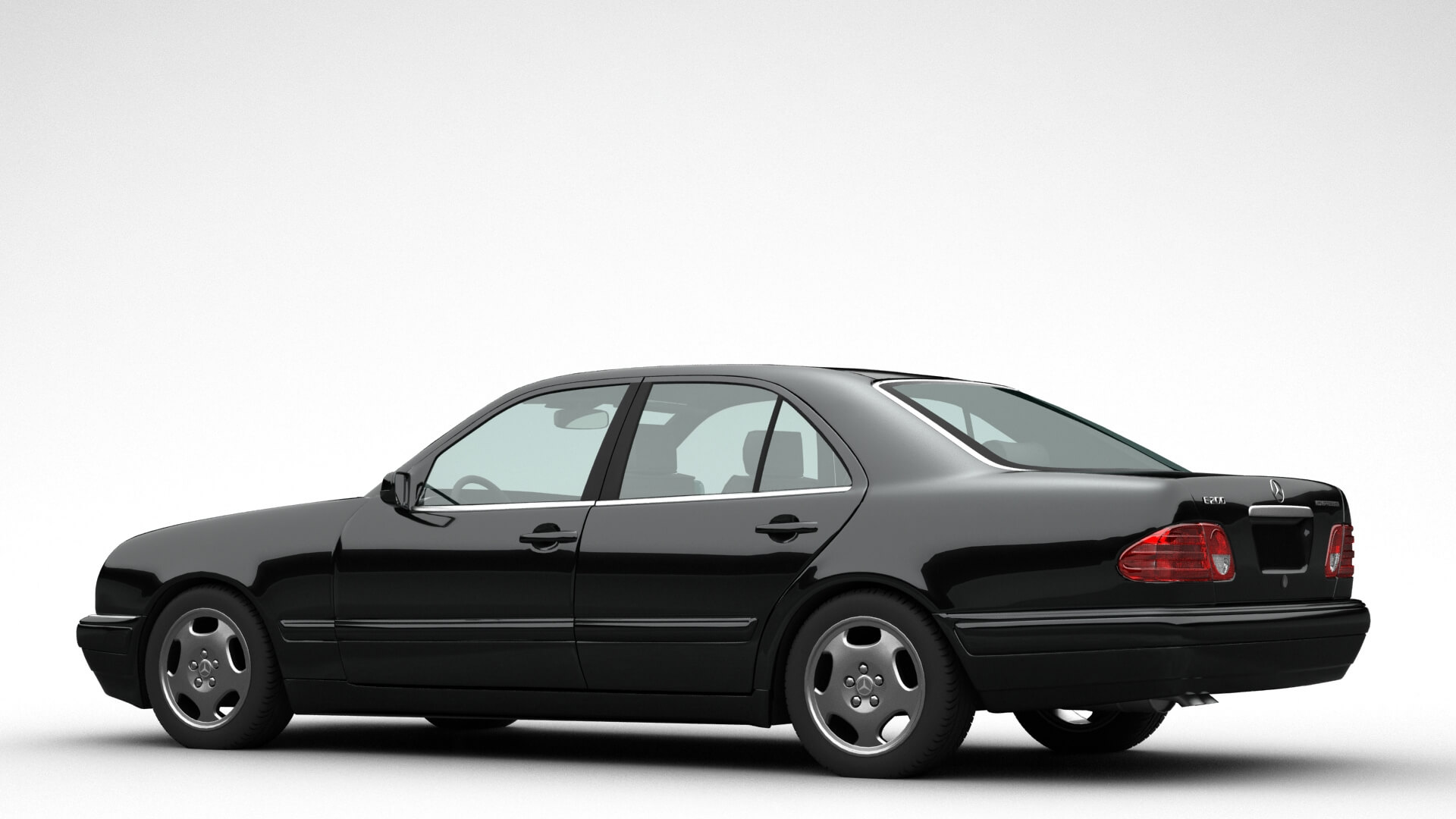 Mercedes Benz E-Class W210 3D Model by Carmodels3D