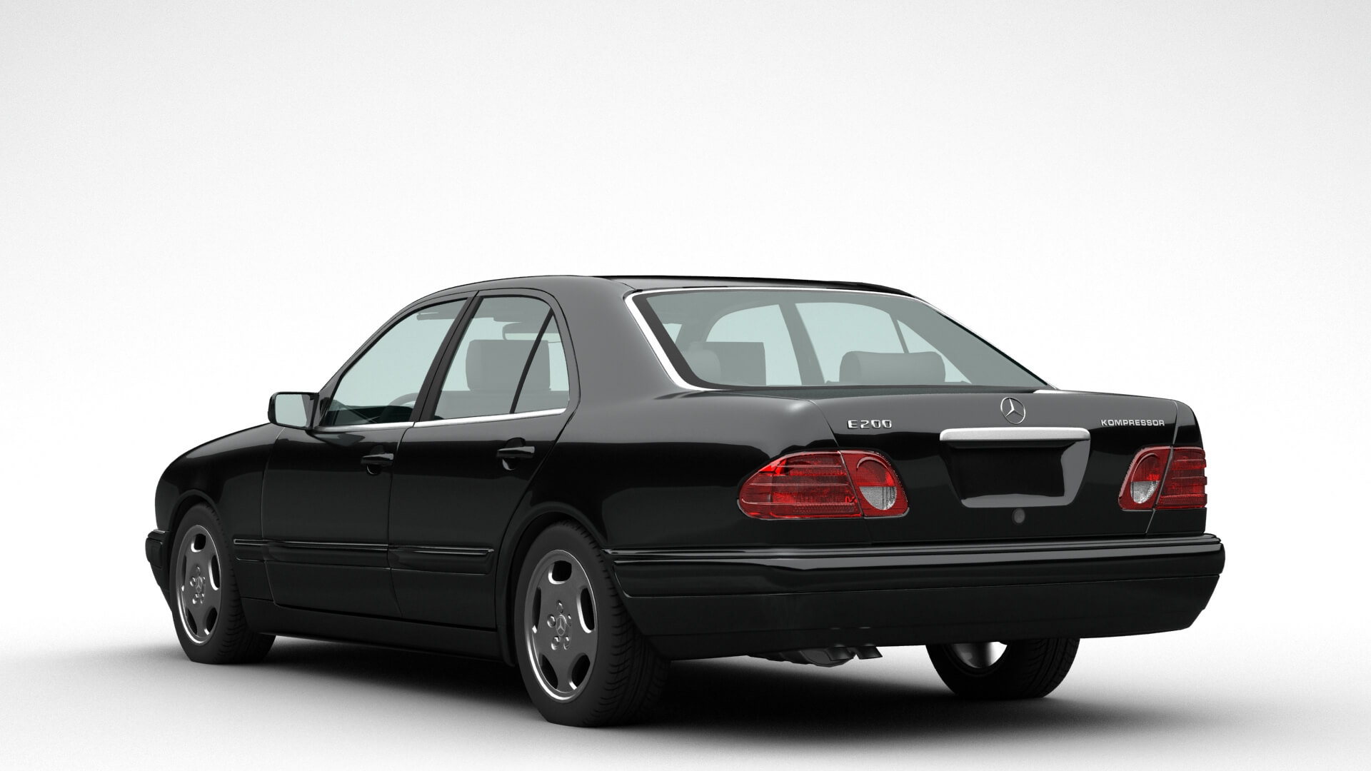 Mercedes Benz E-Class W210 3D Model by Carmodels3D
