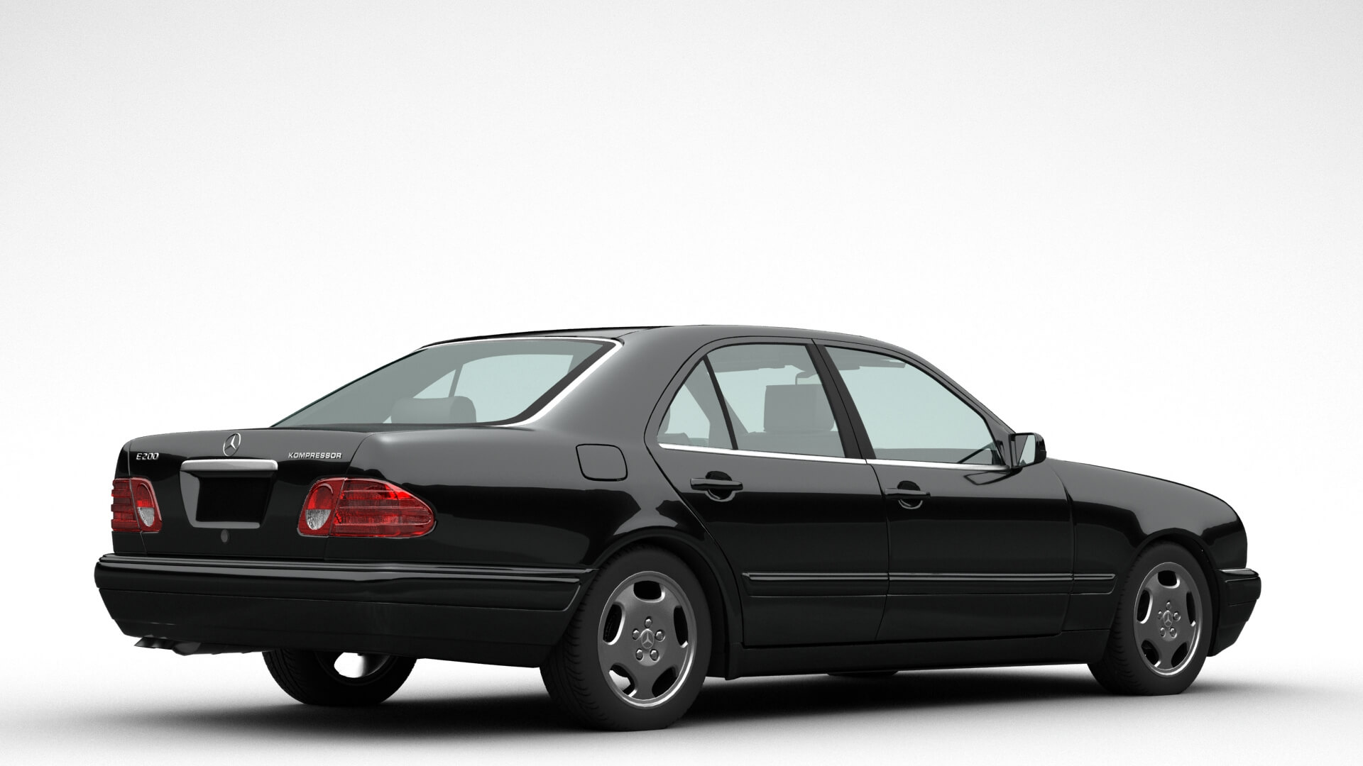 Mercedes Benz E-Class W210 3D Model by Carmodels3D