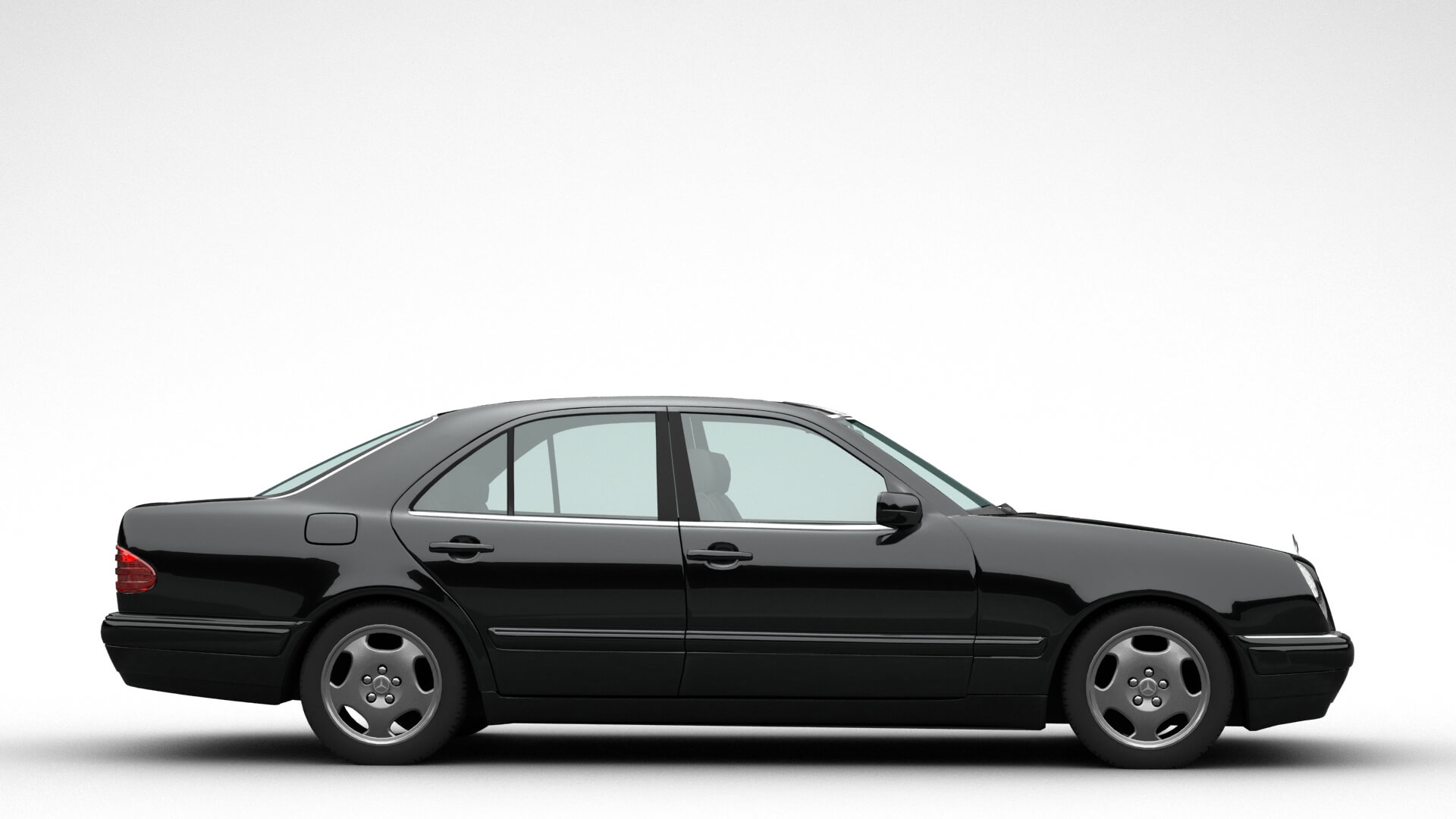 Mercedes Benz E-Class W210 3D Model by Carmodels3D