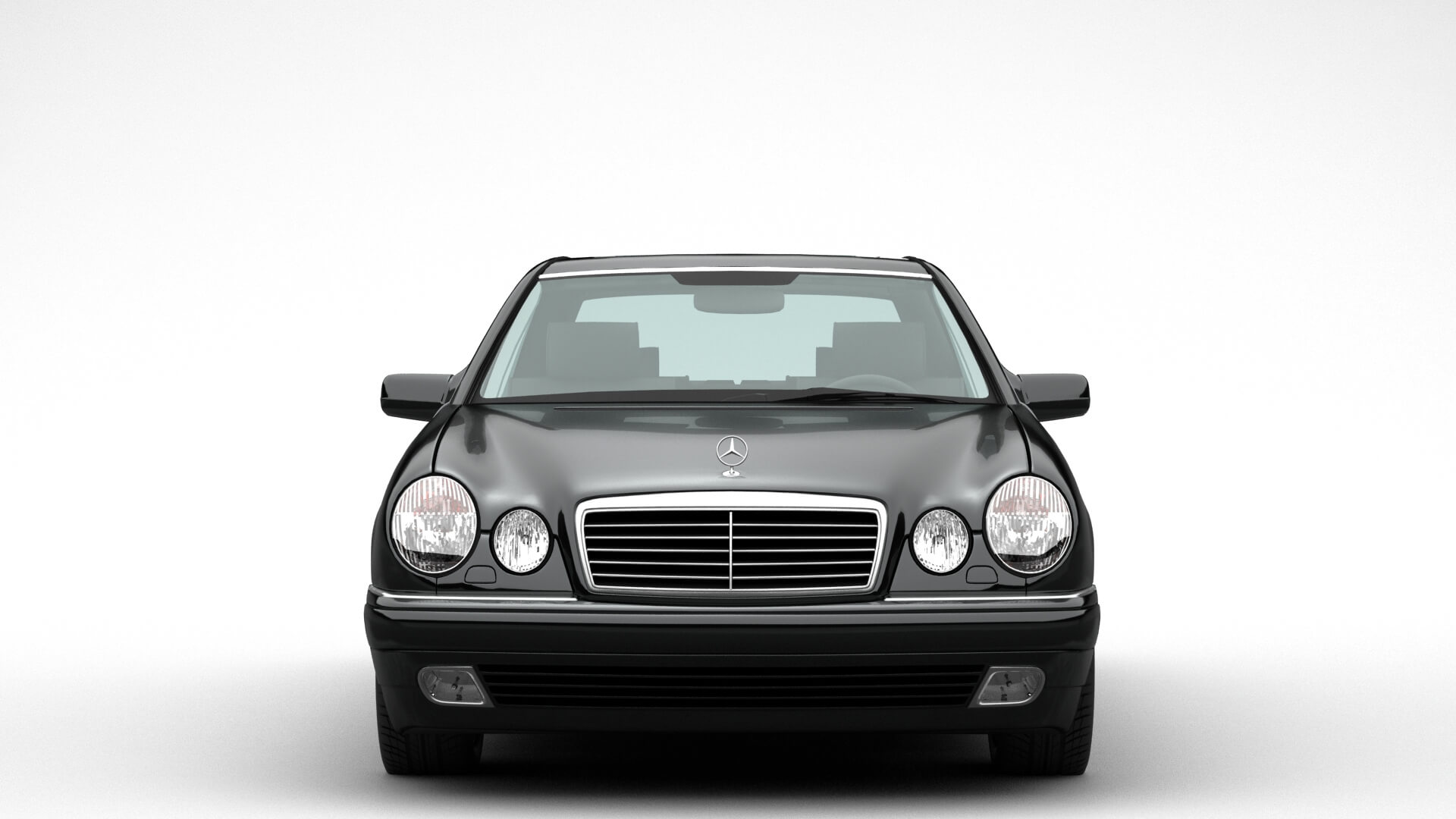 Mercedes Benz E-Class W210 3D Model by Carmodels3D
