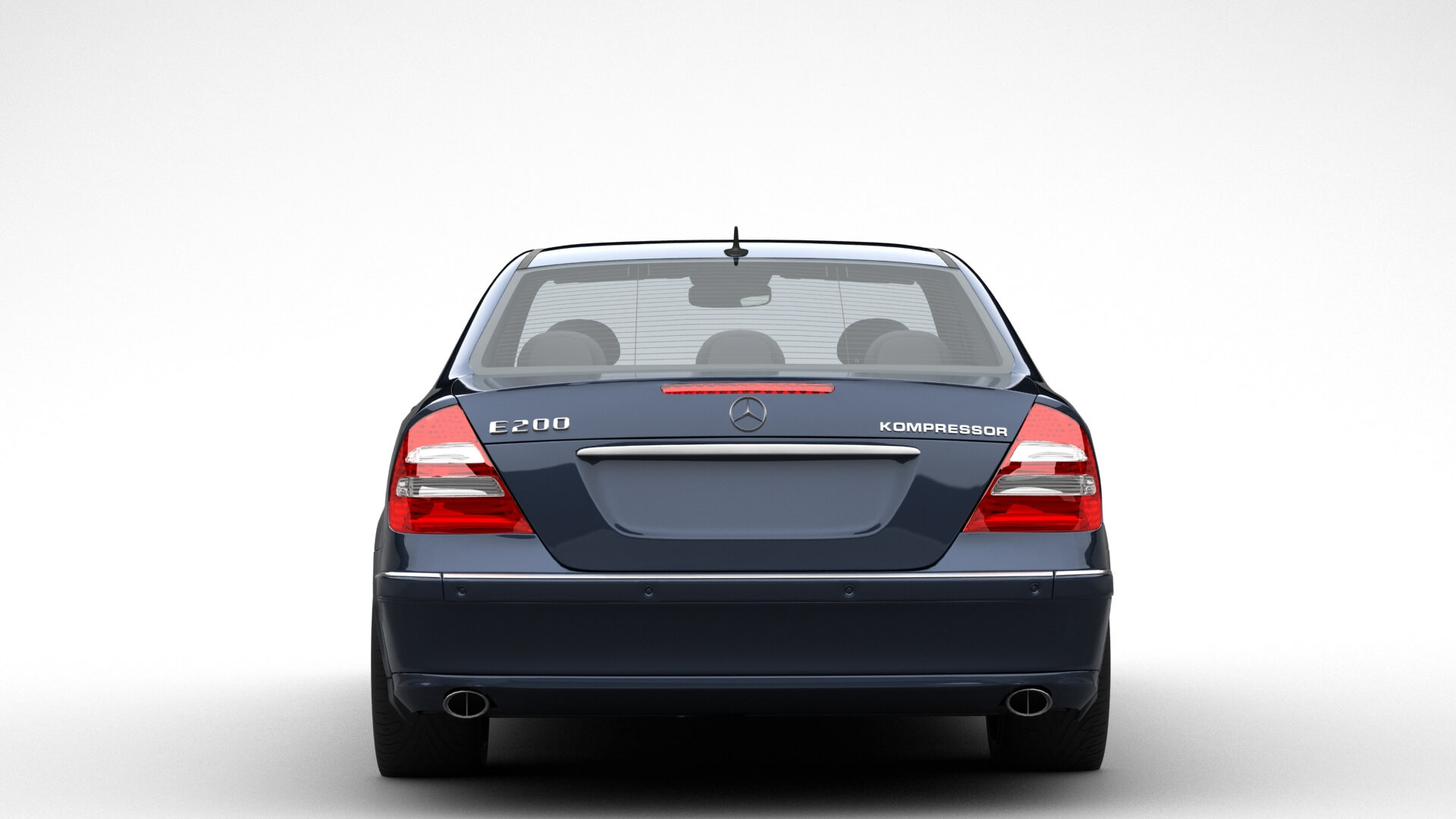 Mercedes Benz E-Class W211 3D Model by Carmodels3D