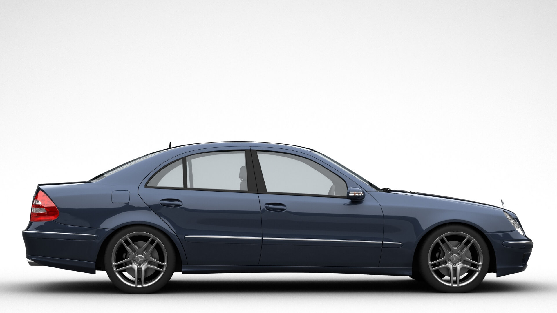 Mercedes Benz E-Class W211 3D Model by Carmodels3D