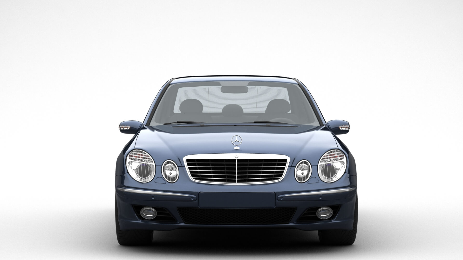 Mercedes Benz E-Class W211 3D Model by Carmodels3D
