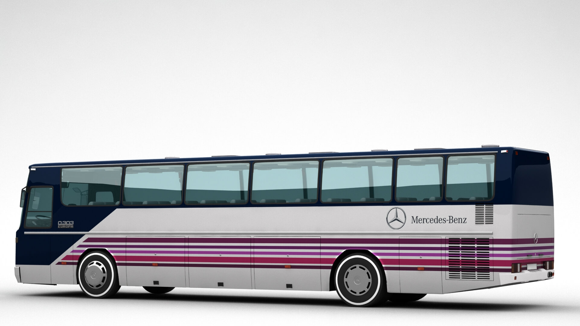 Mercedes Benz O 303 V8 - 3D Model by Carmodels3D