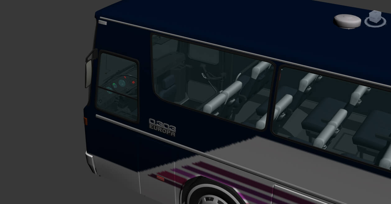 Mercedes Benz O 303 V8 - 3D Model by Carmodels3D