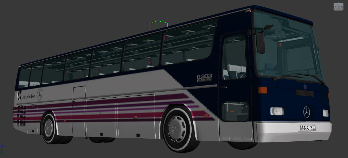 Mercedes Benz O 303 V8 - 3D Model by Carmodels3D